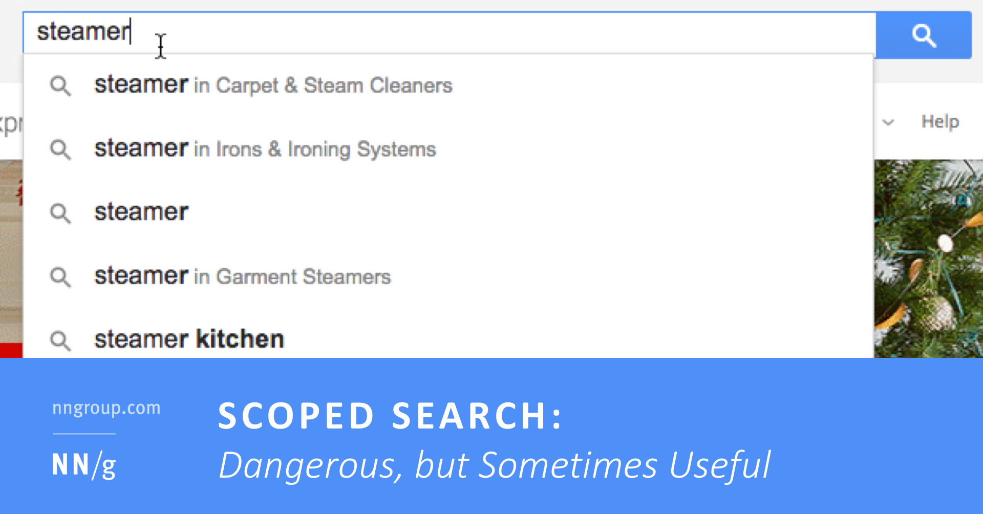 Scoped Search: Dangerous, but Sometimes Useful Scoped Search: Dangerous, but Sometimes Useful