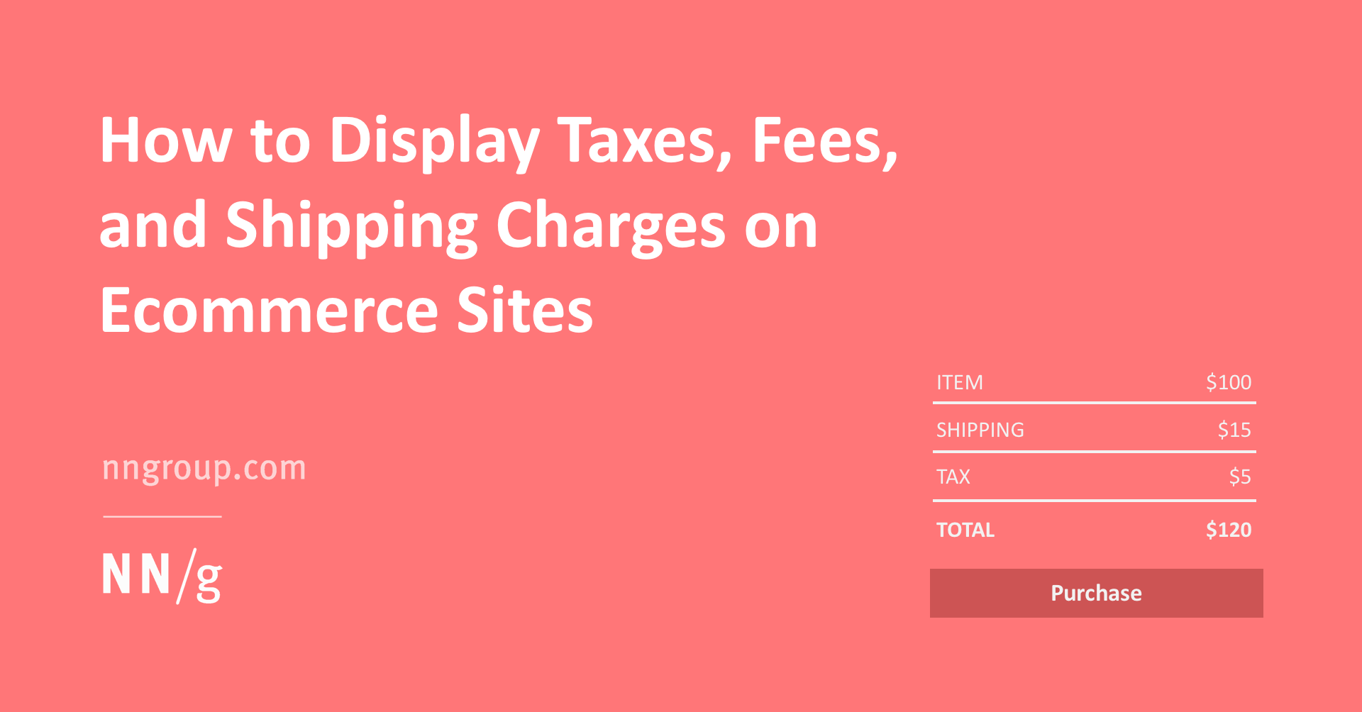 How To Display Taxes Fees And Shipping Charges On Ecommerce Sites How To Display Taxes Fees And Shipping Charges On Ecommerce Sites