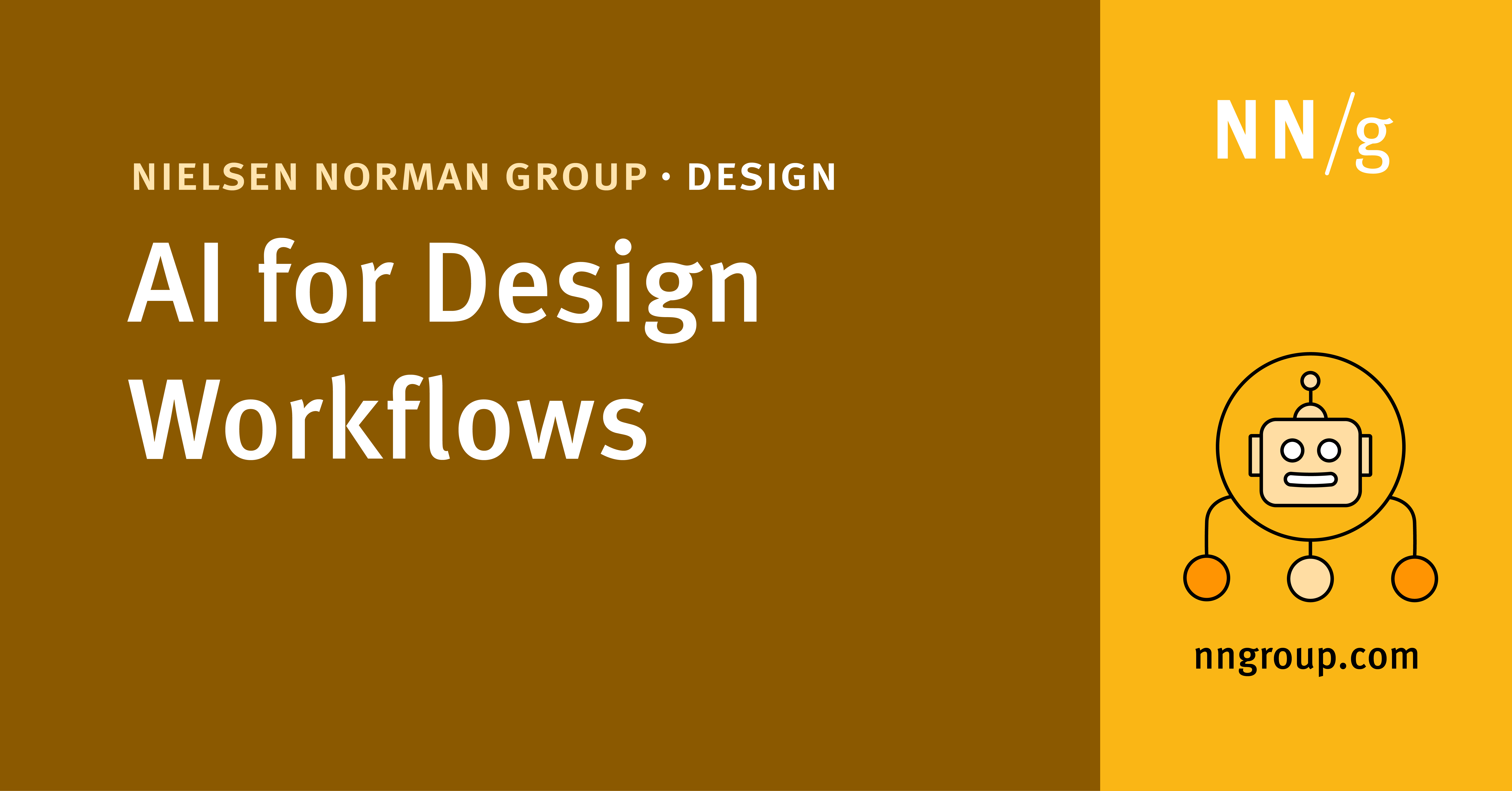 AI for Design Workflows | NN/g Training Course - NN/g