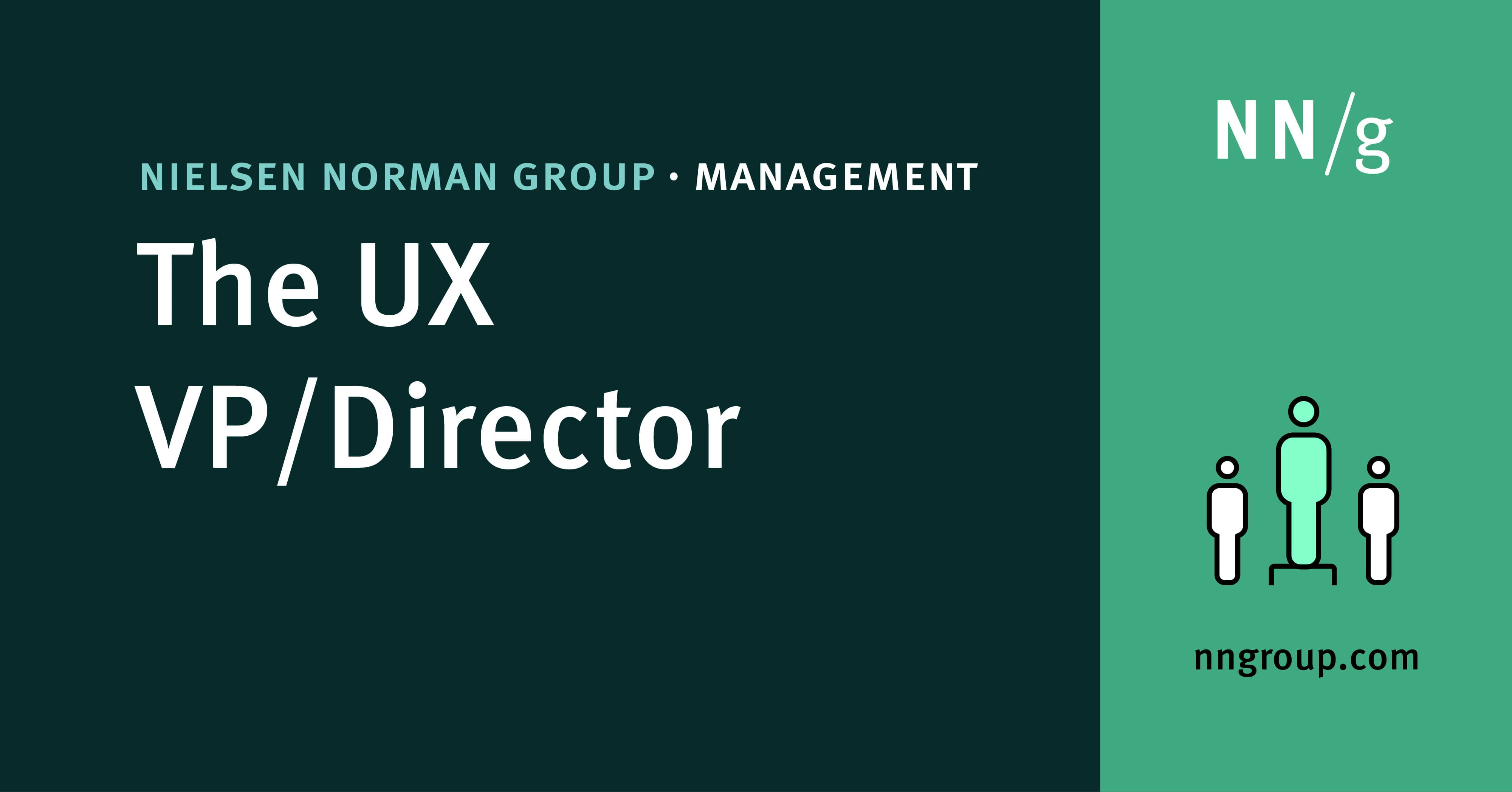 UX VP/Director | NN/g Training Course