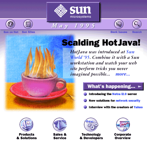 Evolution of a Home Page Design: Article by Jakob Nielsen