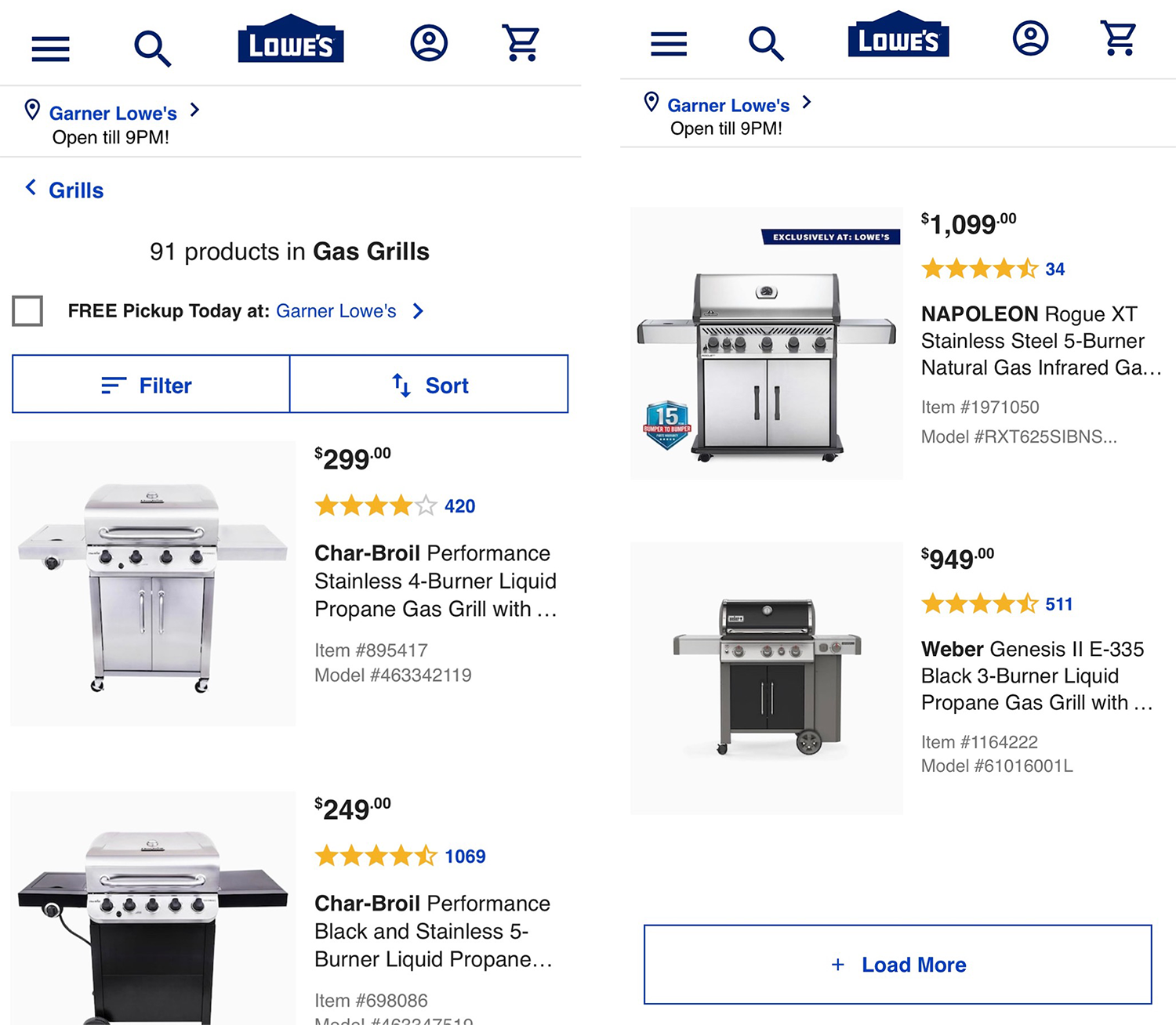 Alternatives to Pagination on Product-Listing Pages - NN/g