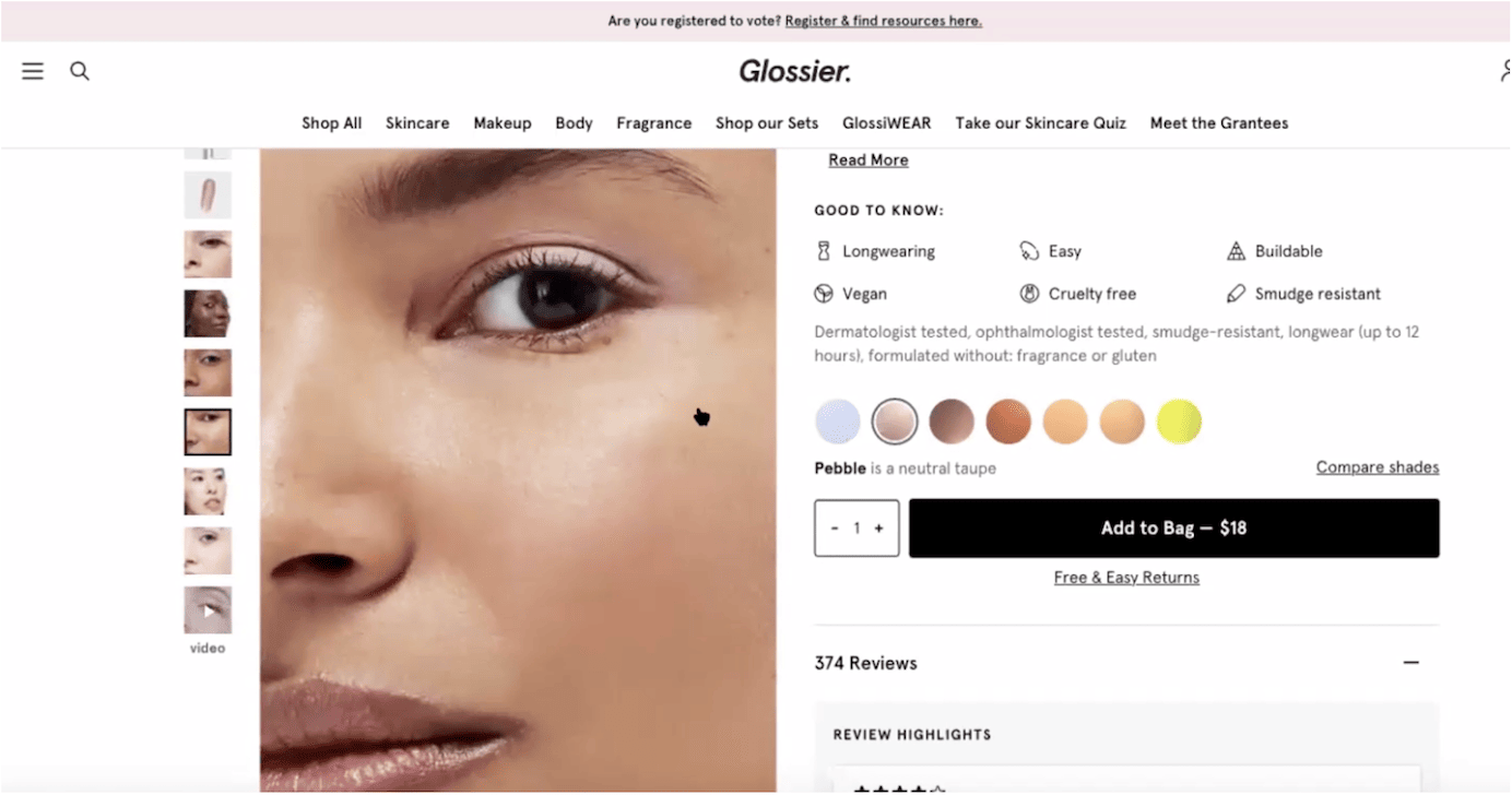 Models Matter: A Case for Using Diverse Models on Ecommerce Websites - NN/G