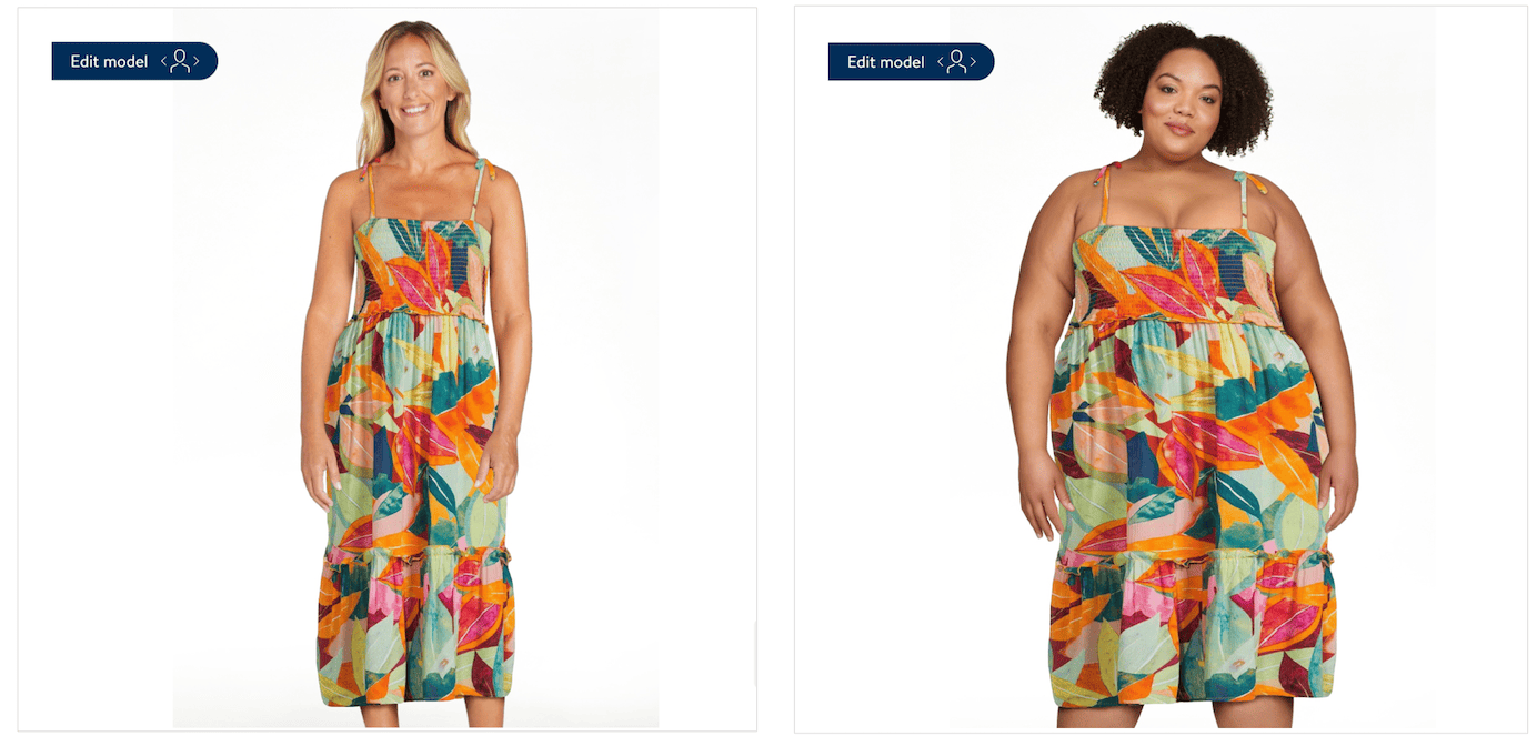 Models Matter: A Case for Using Diverse Models on Ecommerce Websites - NN/g