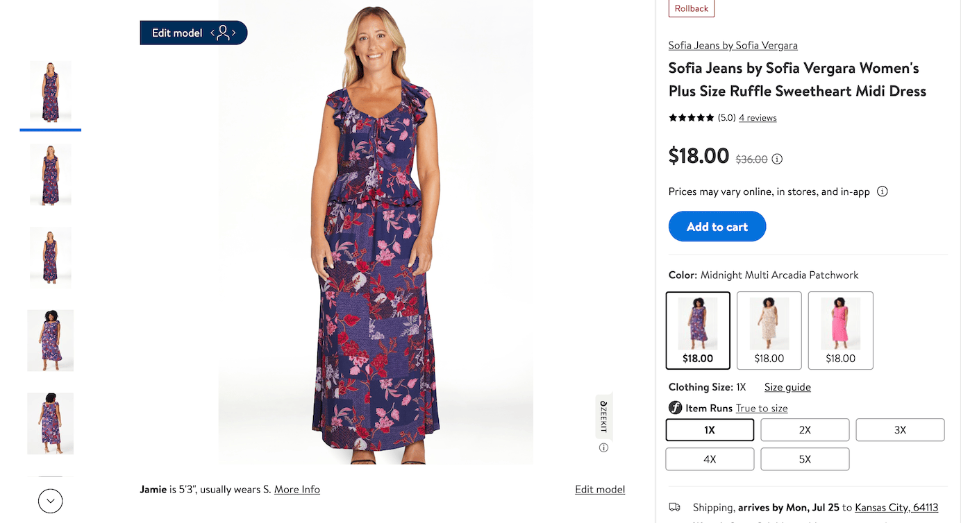 Models Matter: A Case for Using Diverse Models on Ecommerce Websites - NN/g