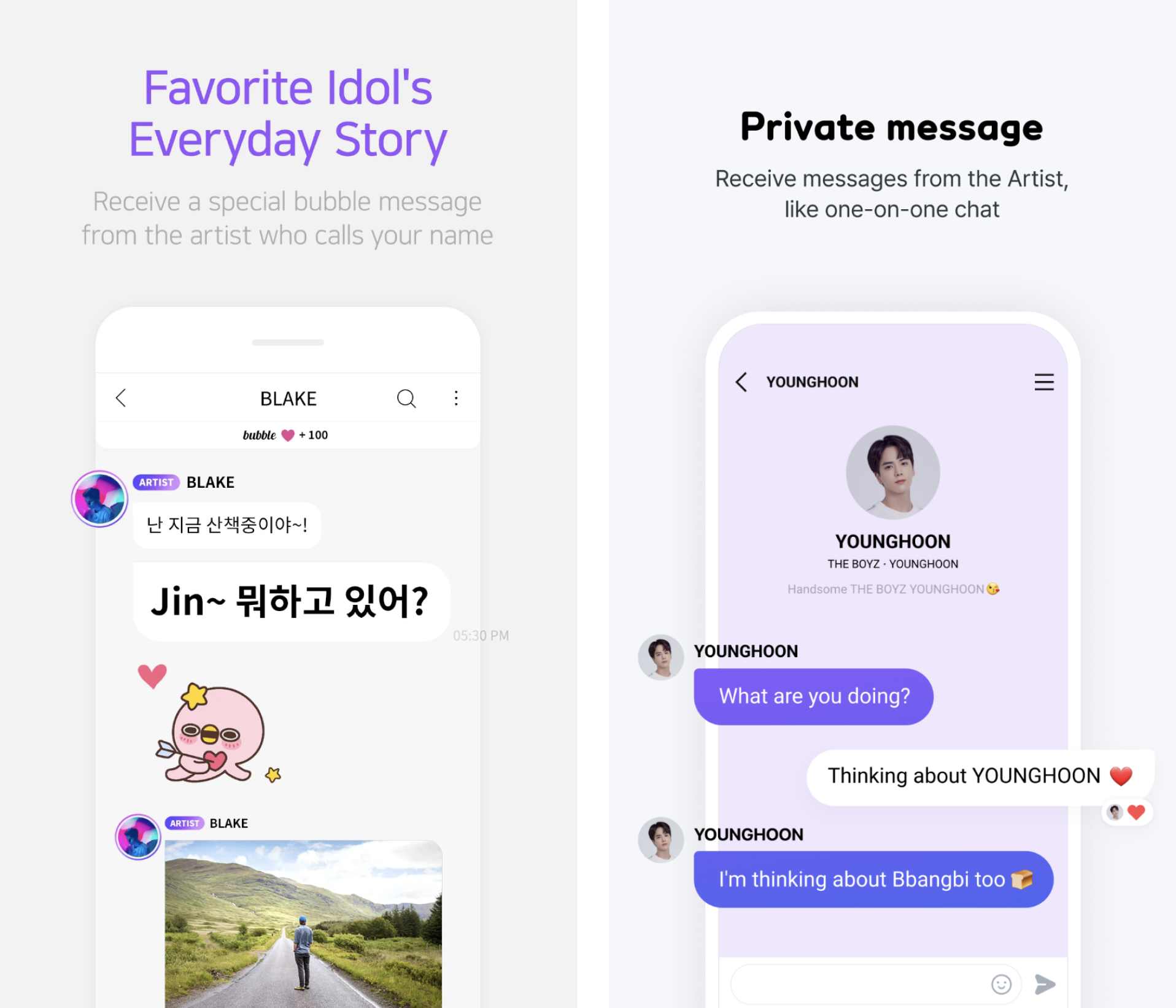 K-Pop Apps Create the Illusion of Private Messaging with Celebrities