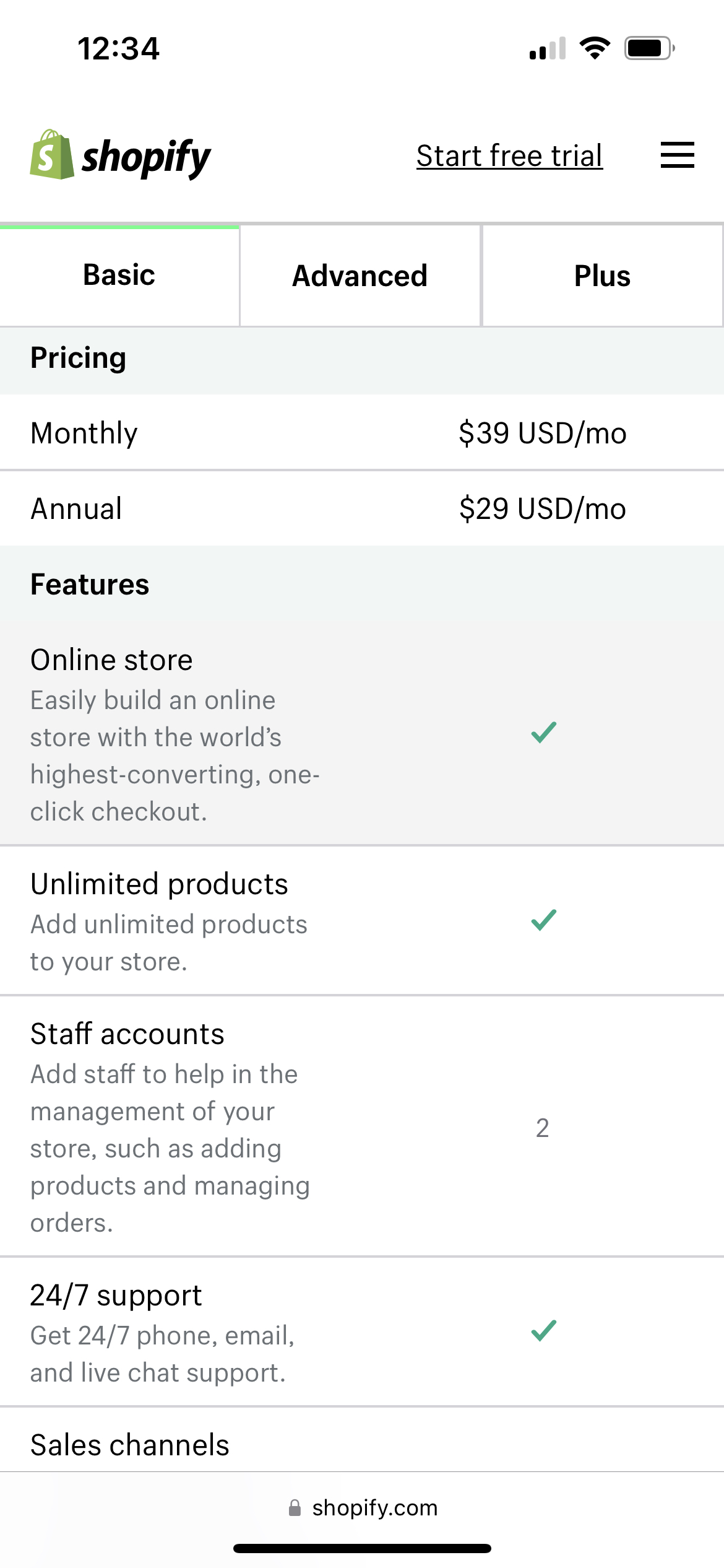Comparison Tables for Products, Services, and Features - NN/g