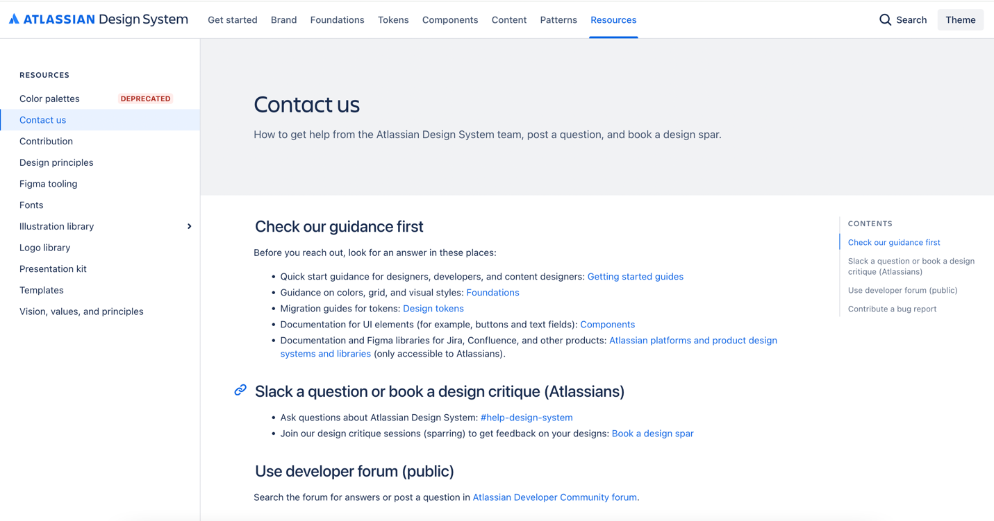 Content Standards in Design Systems