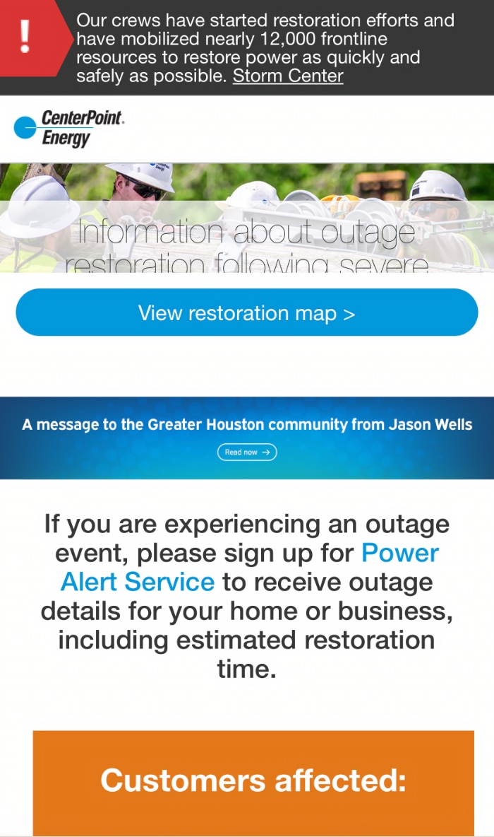 A Lesson on Top Tasks from Hurricane Beryl