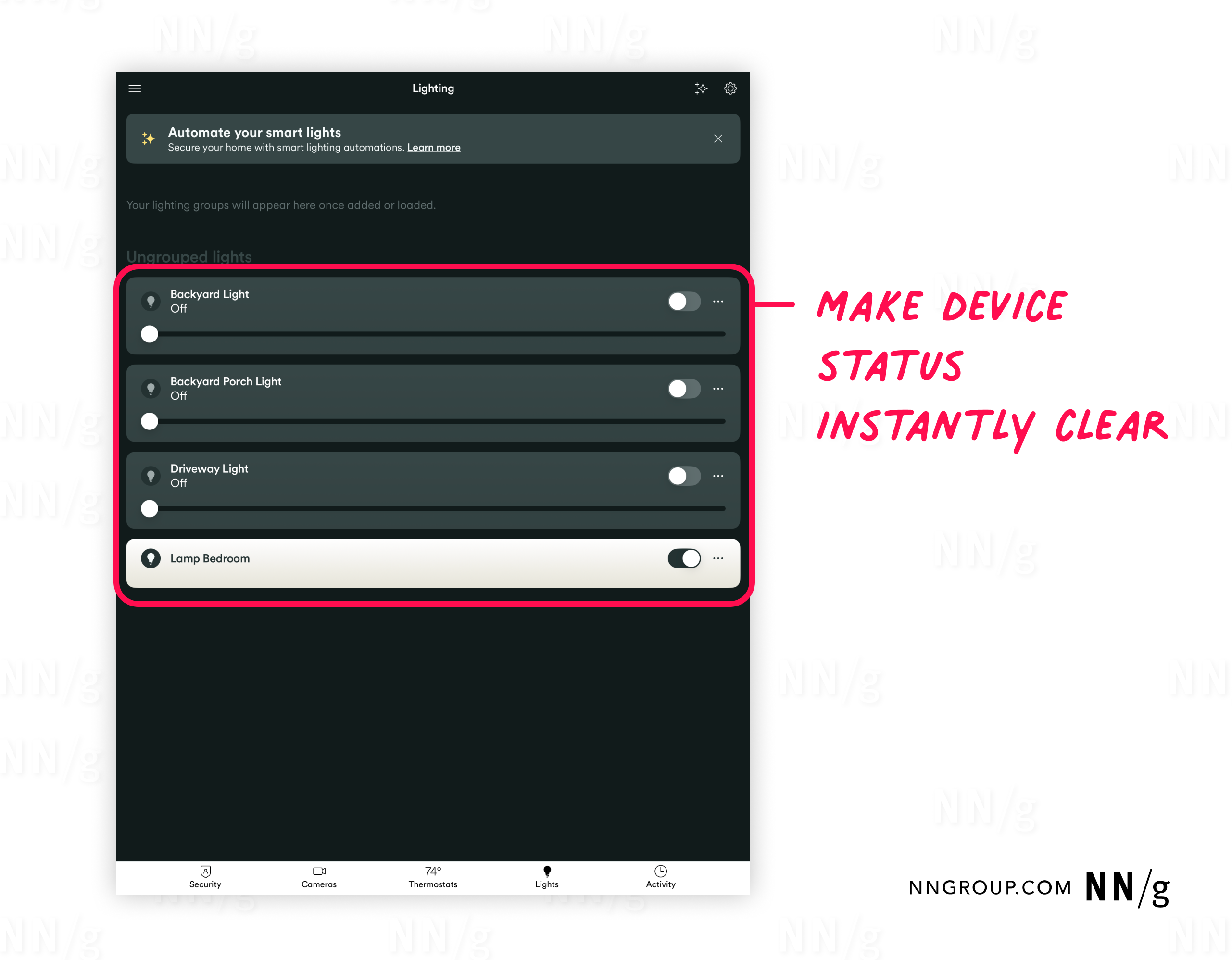 Smart-Device Apps: 7 Best Practices to Make Devices Truly Smart - NN/G