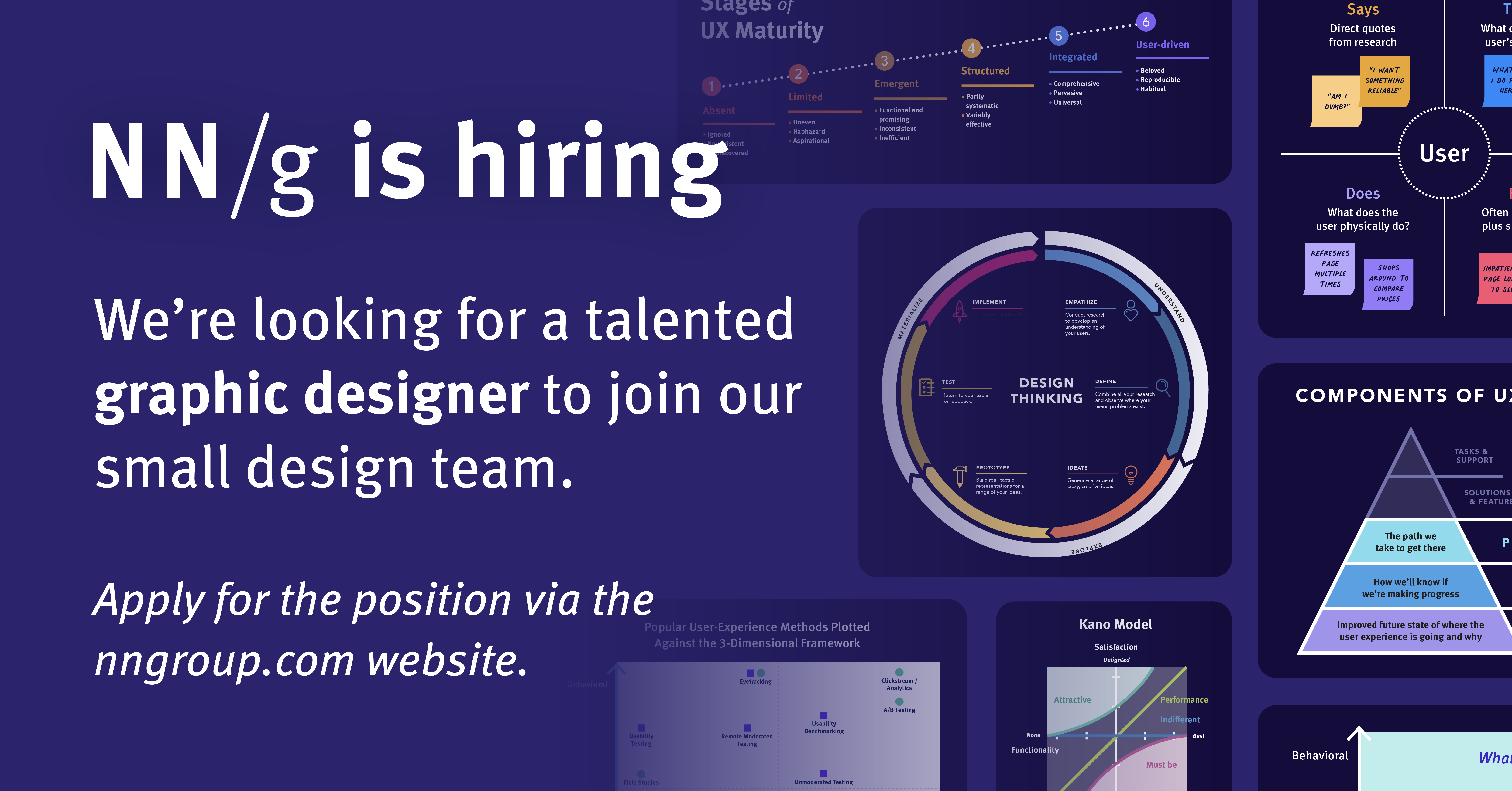 Job Opening: Graphic Designer (Full-time, Remote) - NN/G