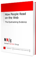 How People Read on the Web: The Eyetracking Evidence | Nielsen Norman ...