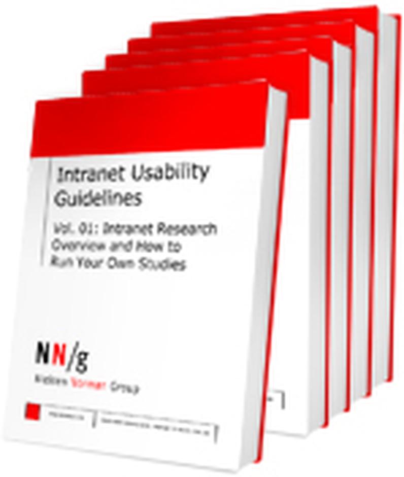 42 Intranets Tested to Develop Usability Guidelines | NN/g Report