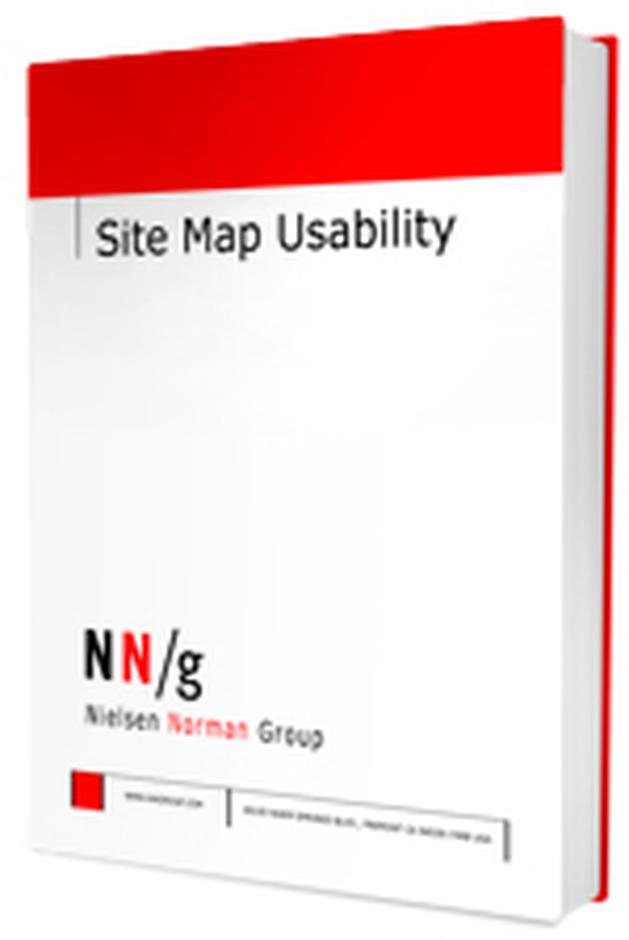 Site Map Usability | Free Research Report by Nielsen Norman Group - NN/G