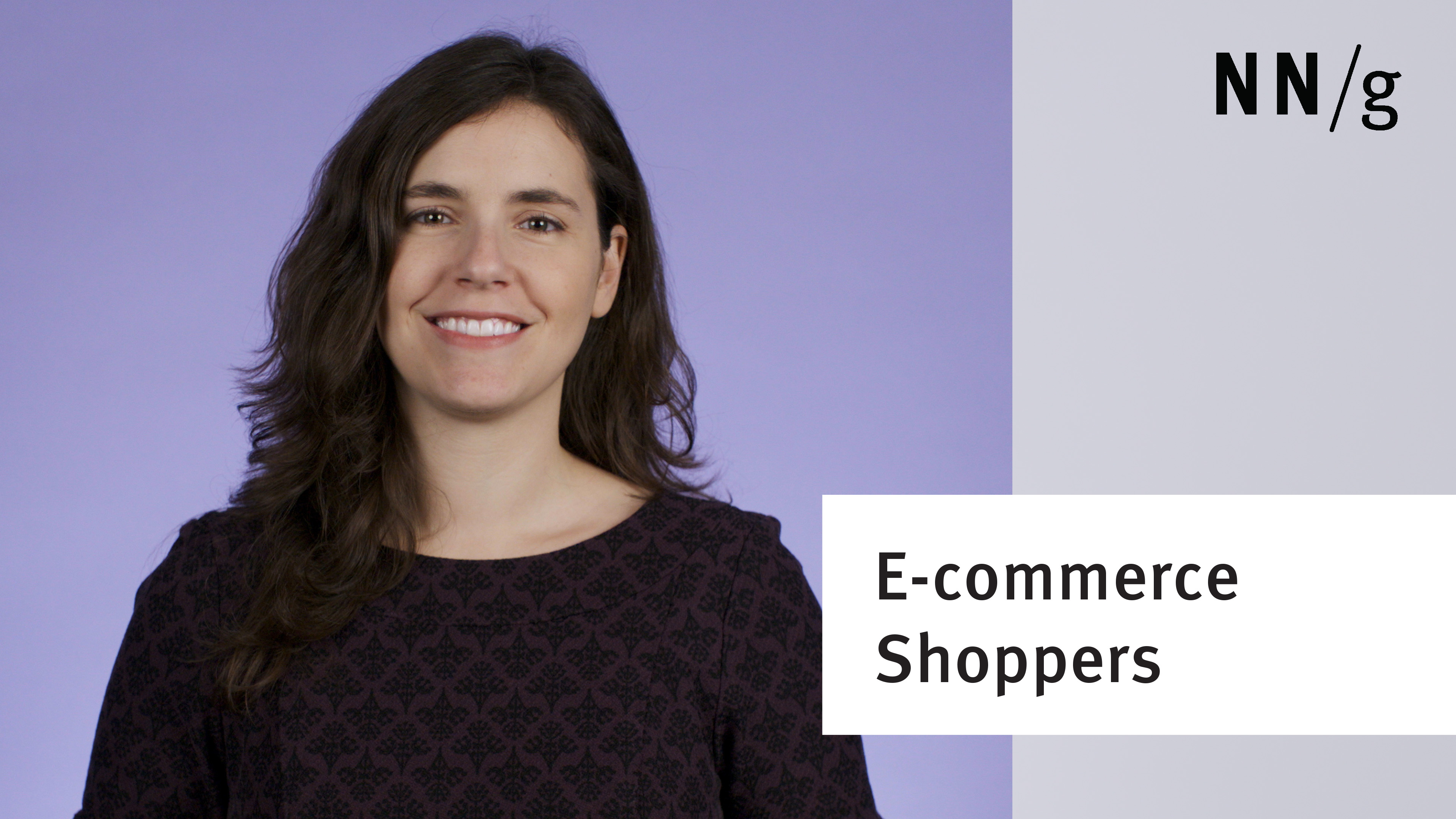 5 Types of E-commerce Shoppers (Video) - NN/G