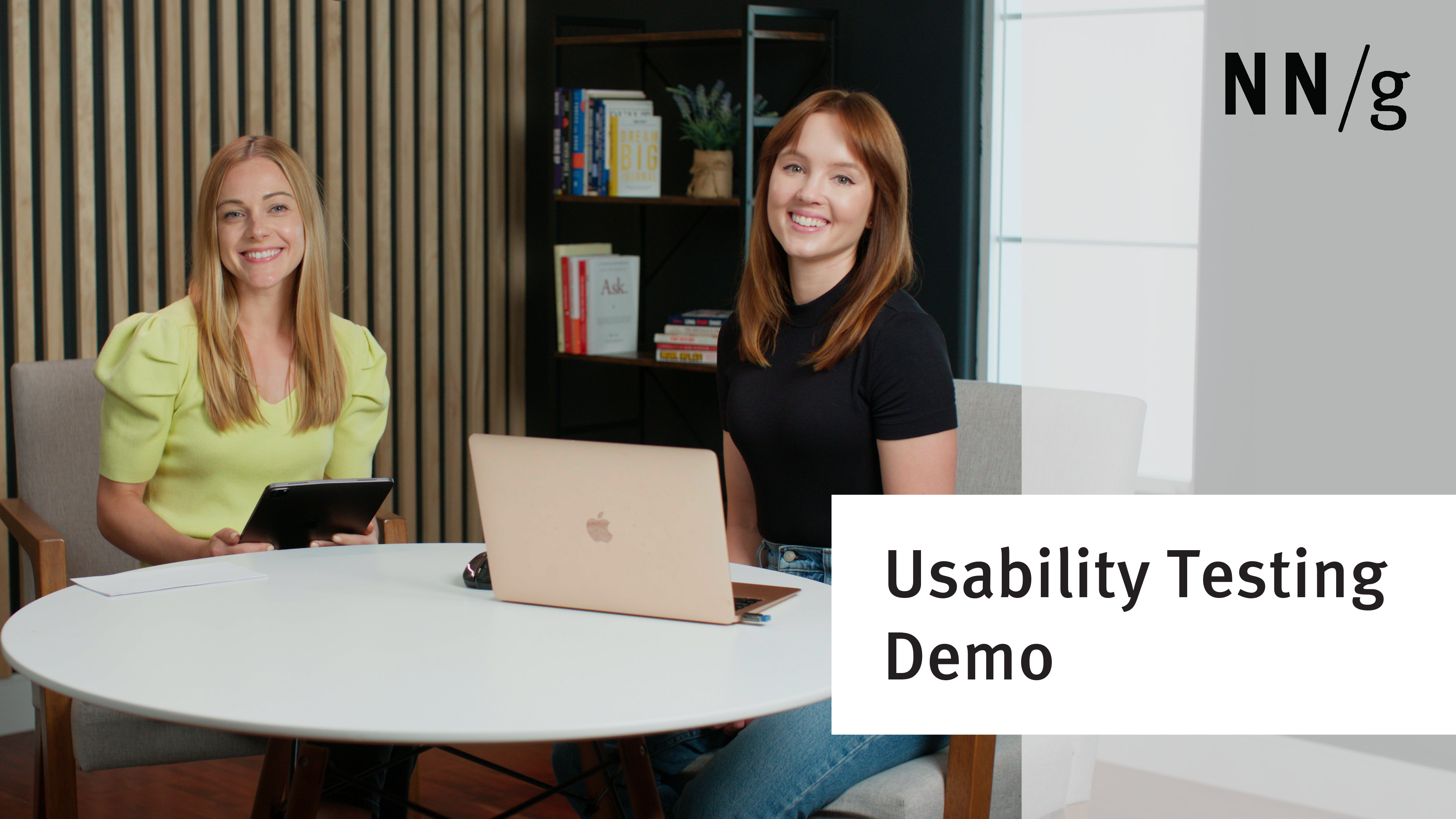 Usability Test-Facilitation: 6 Mistakes to Avoid (Video) - NN/G
