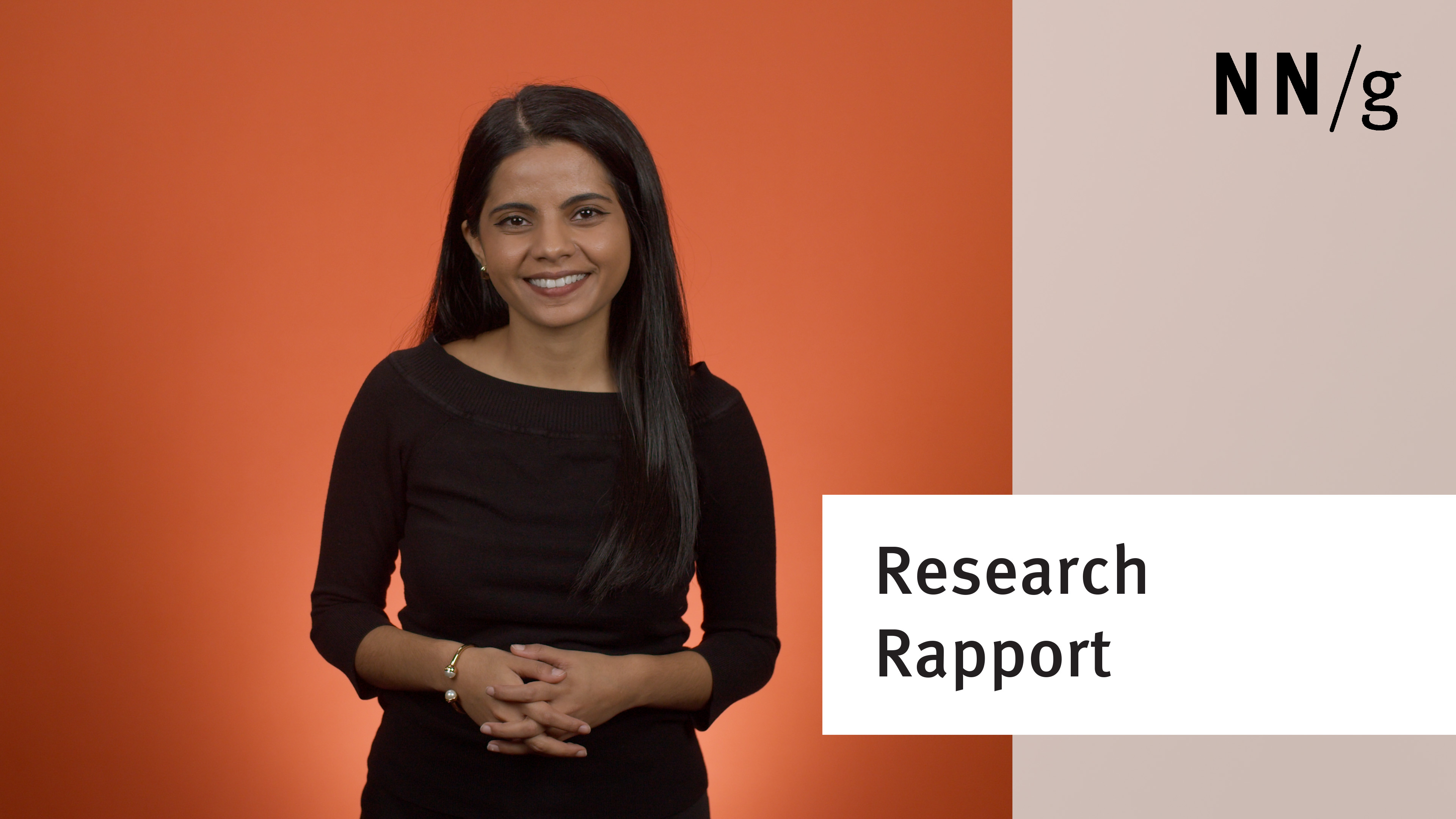 Building Rapport with UX Research Participants (Video) - NN/G
