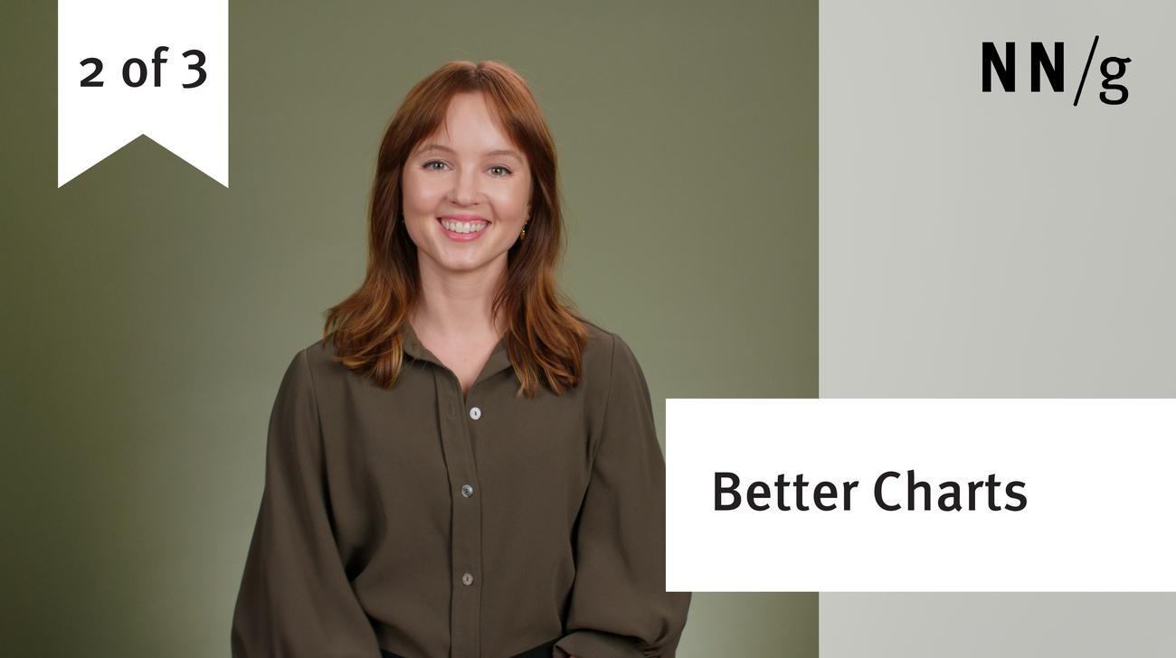 Clutter-Free: One of the 3 Cs for Better Charts - NN/G