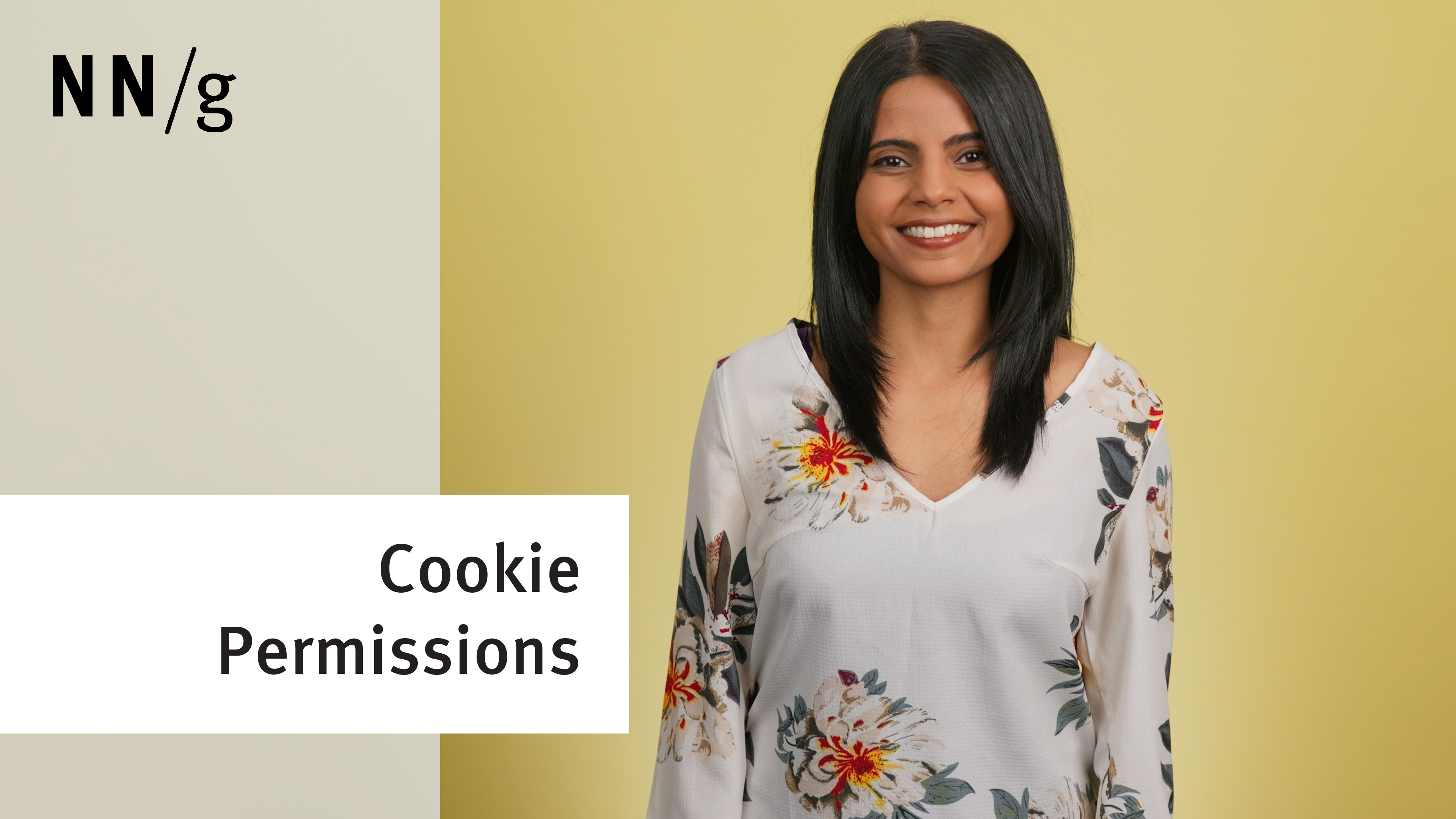 Cookie Permissions: 6 Design Guidelines (Video) - NN/G
