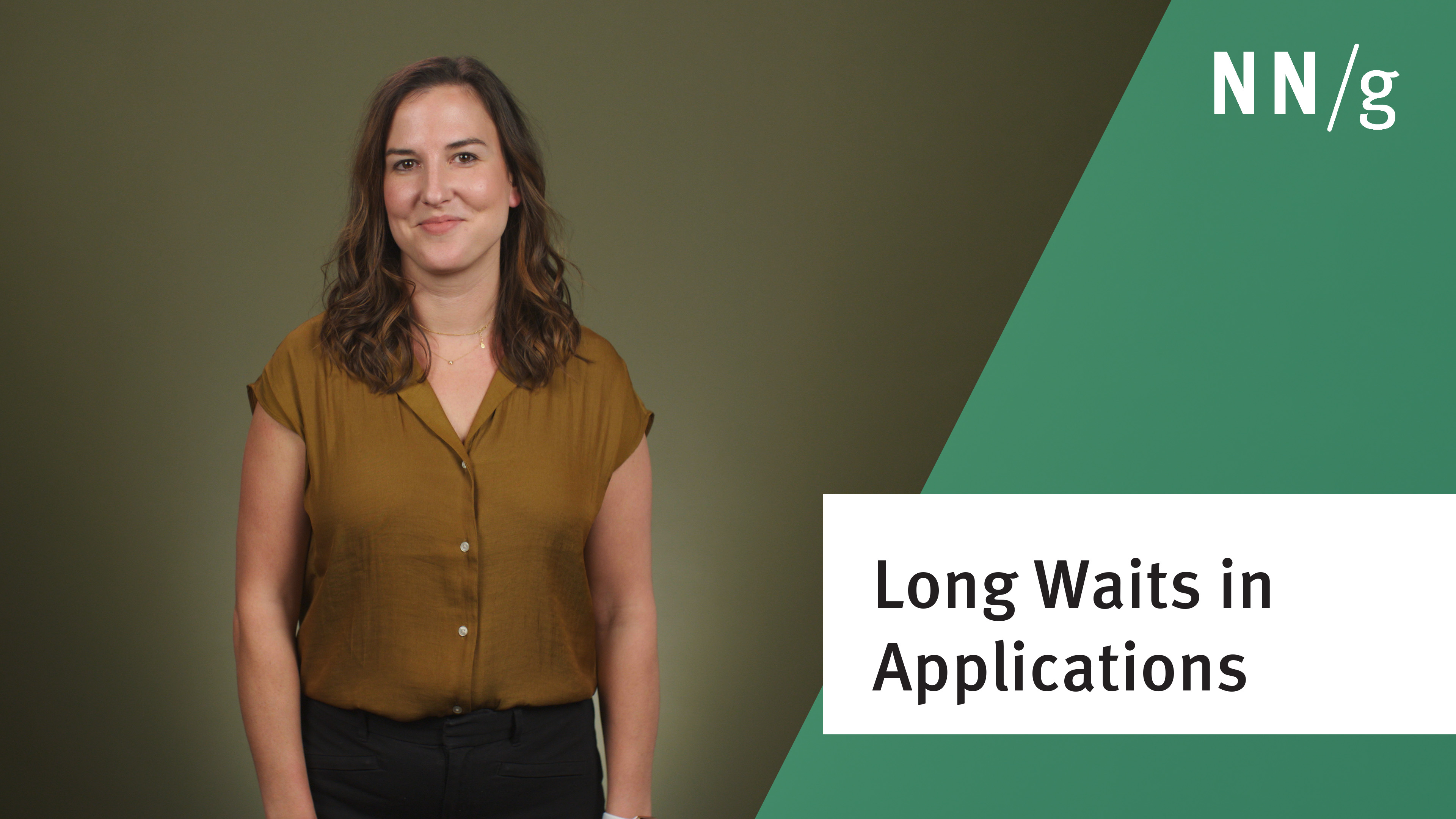 Designing for Long Waits in Applications: 3 Guidelines (Video)