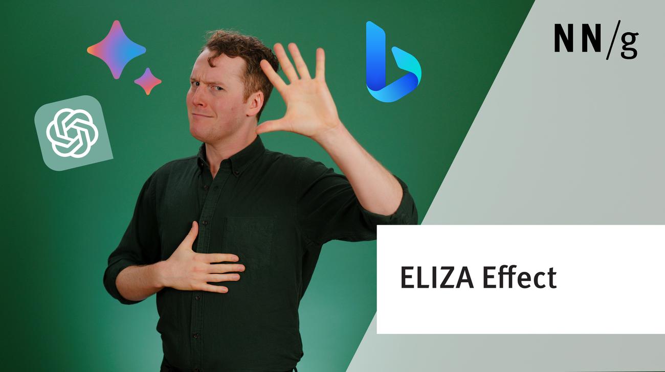 The ELIZA Effect - Why We Love AI - NN/G
