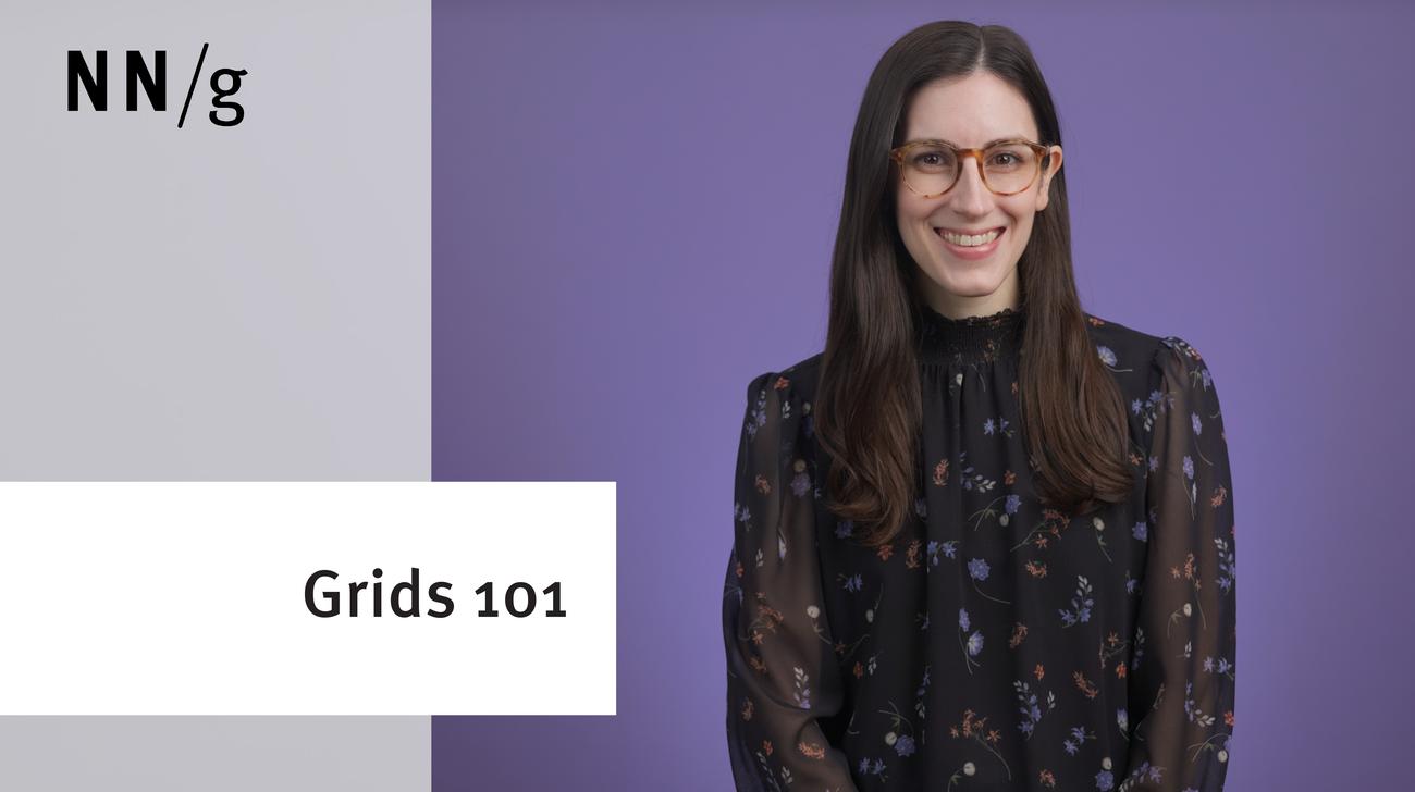 Grids 101 (Video) - NN/G