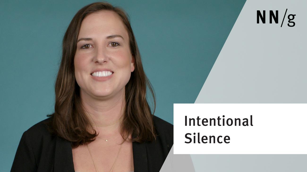 The Science of Silence: Intentional Silence as a Moderation Technique ...