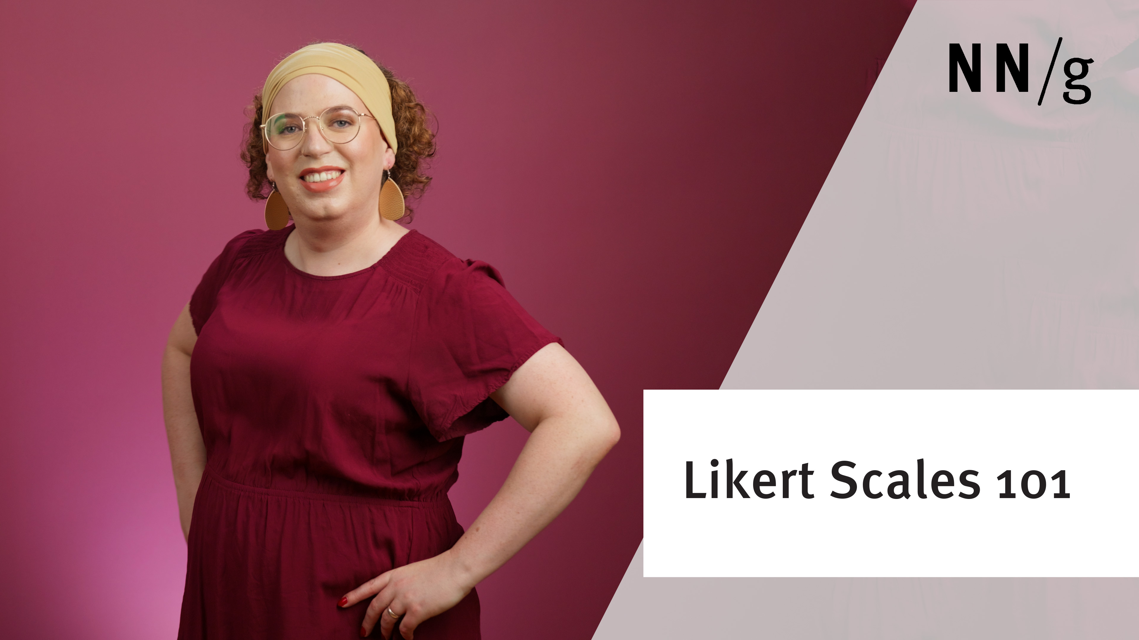 Likert Scales 101 (Video) - NN/G