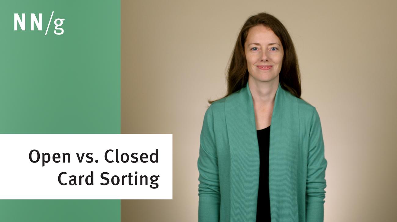 Card Sorting: Pushing Users Beyond Terminology Matches - NN/G