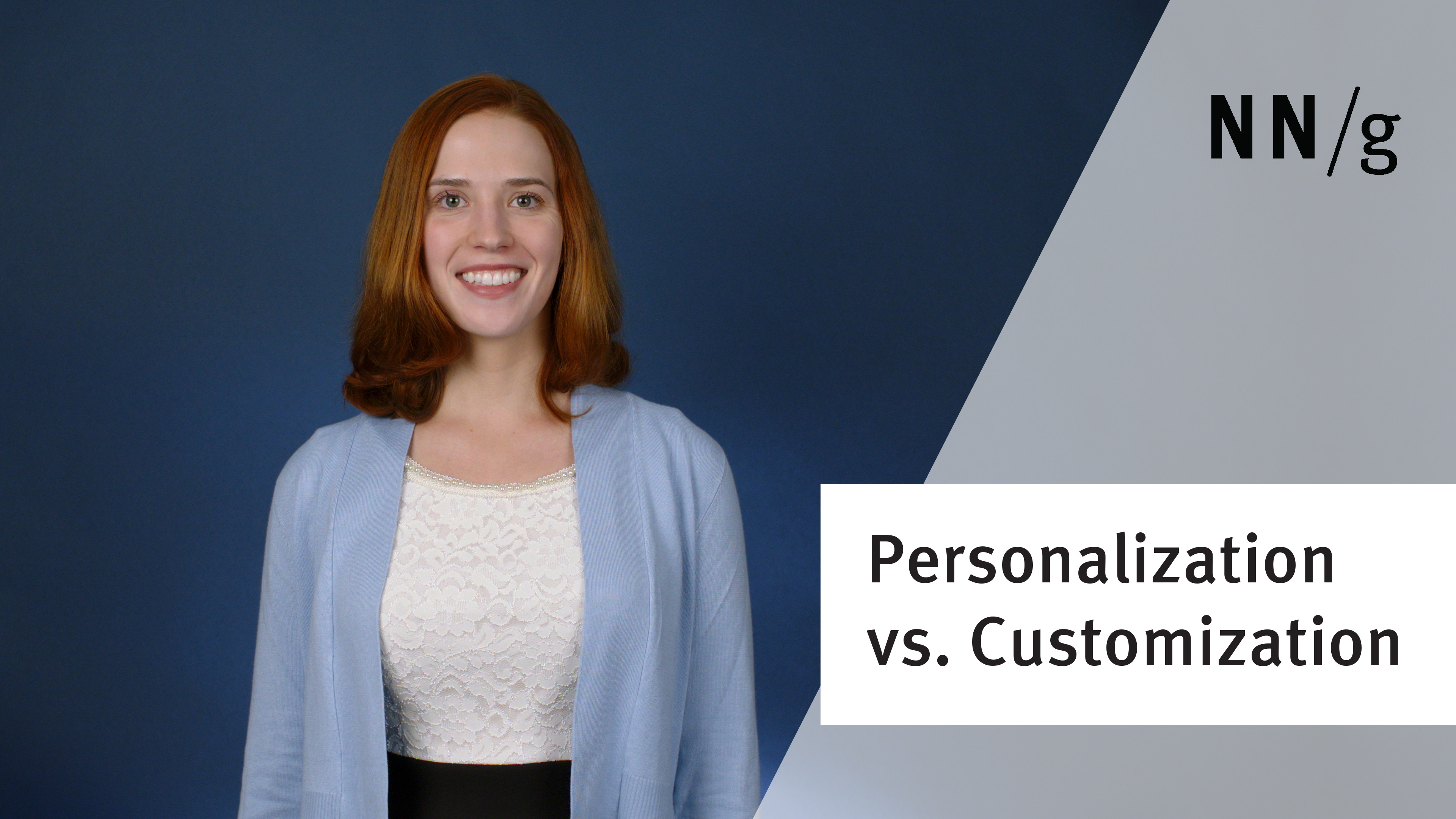 Personalization Versus Customization Video 