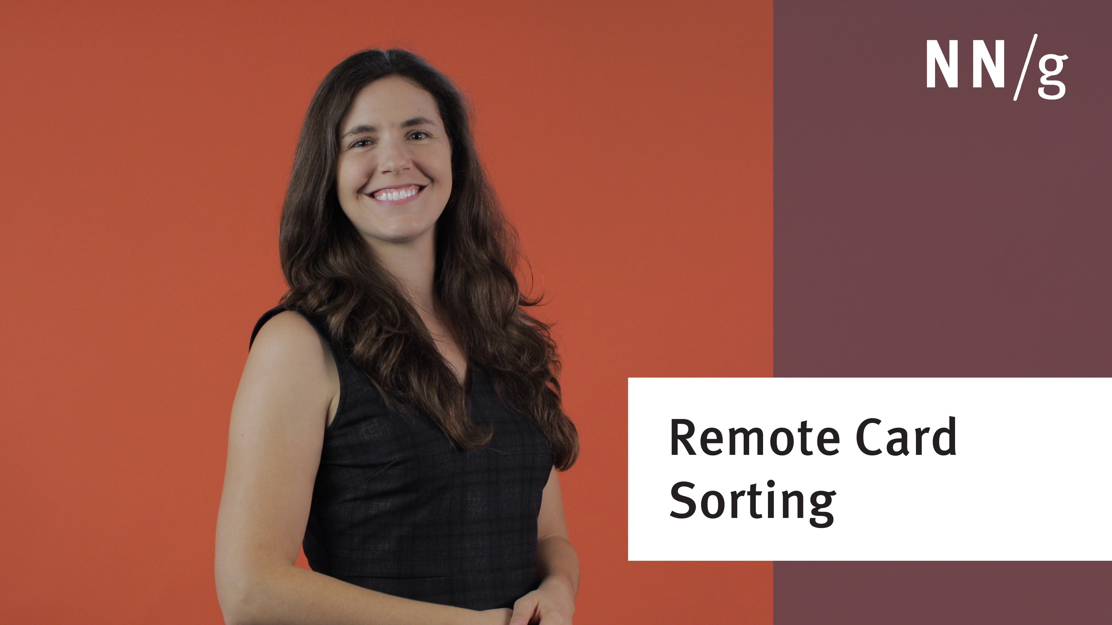 Remote Card Sorting (Video) - NN/G