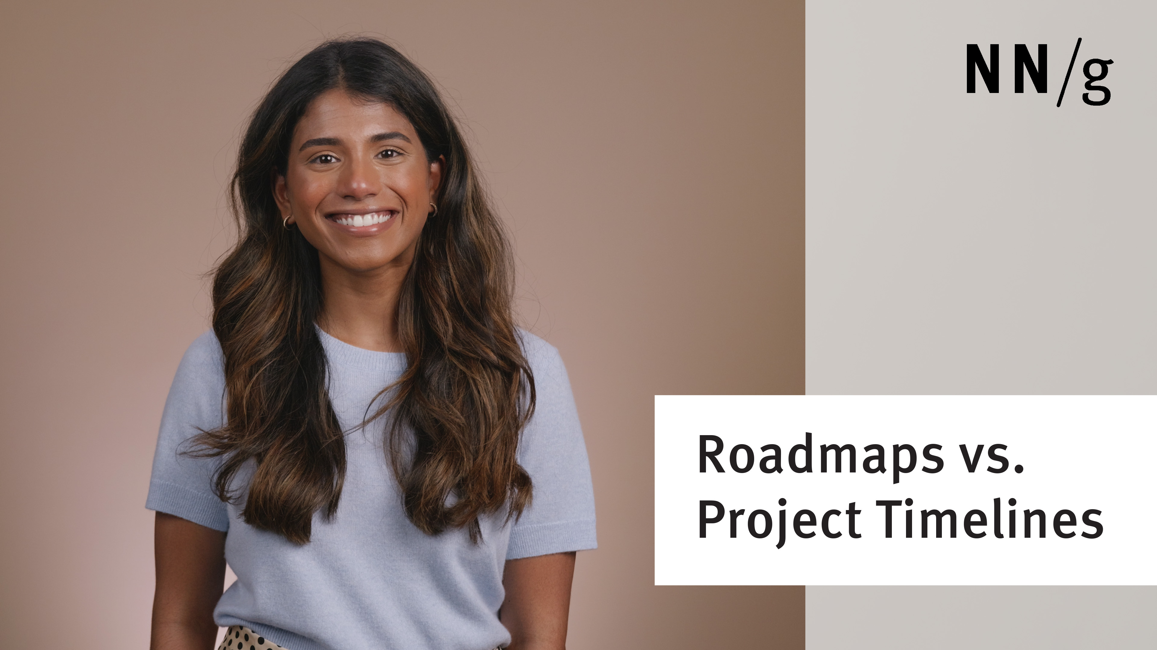 Roadmaps vs. Project Timelines (Video) - NN/g Roadmaps vs. Project Timelines (Video) - NN/g