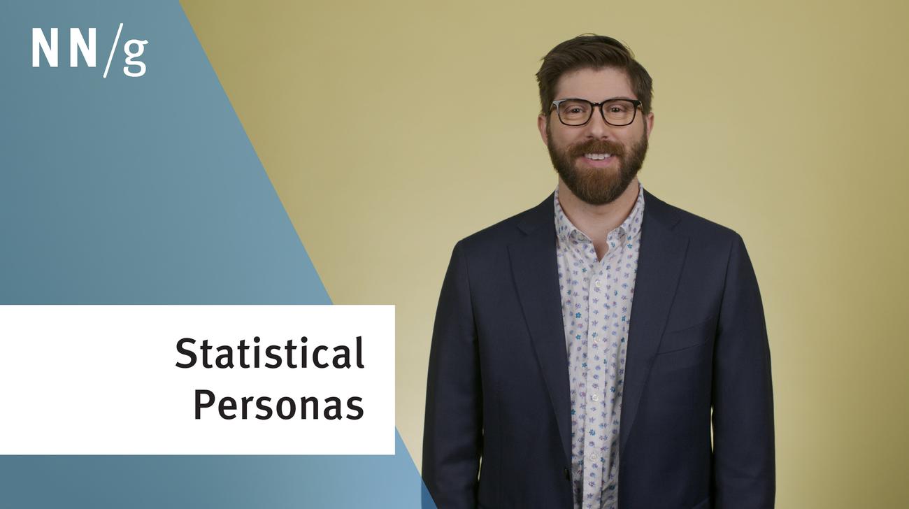 Personas Articles, Videos, Reports, and Training Courses - NN/G