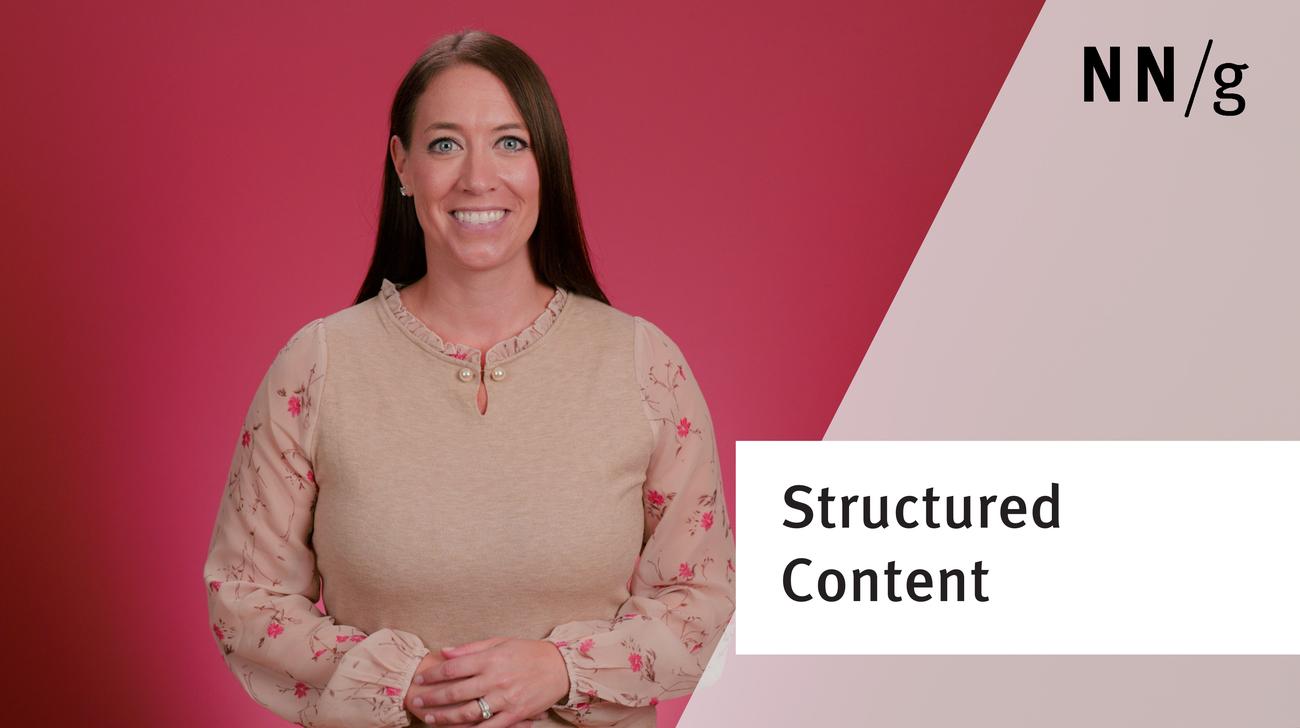 Content Strategy 101 - NN/G