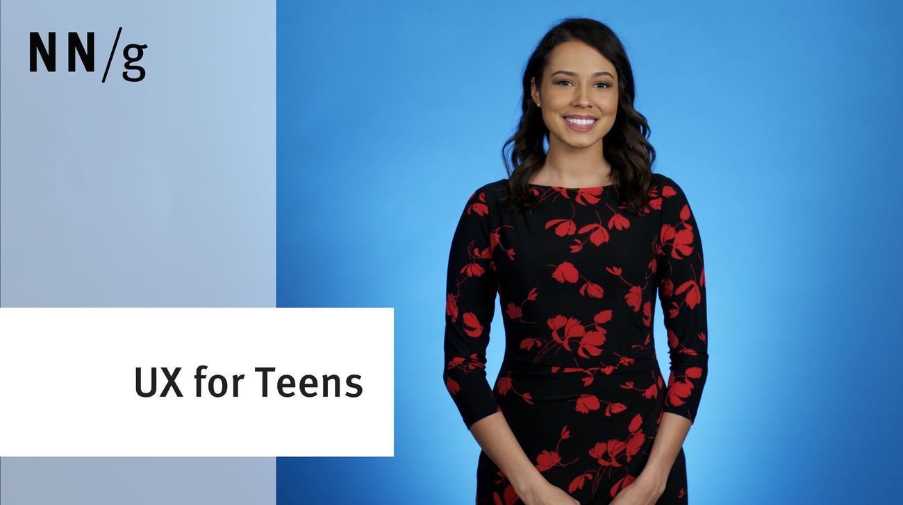 Teenager’s UX: Designing for Teens