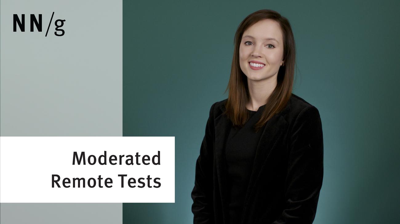 The Case for Remote Moderated Usability Testing (Video)