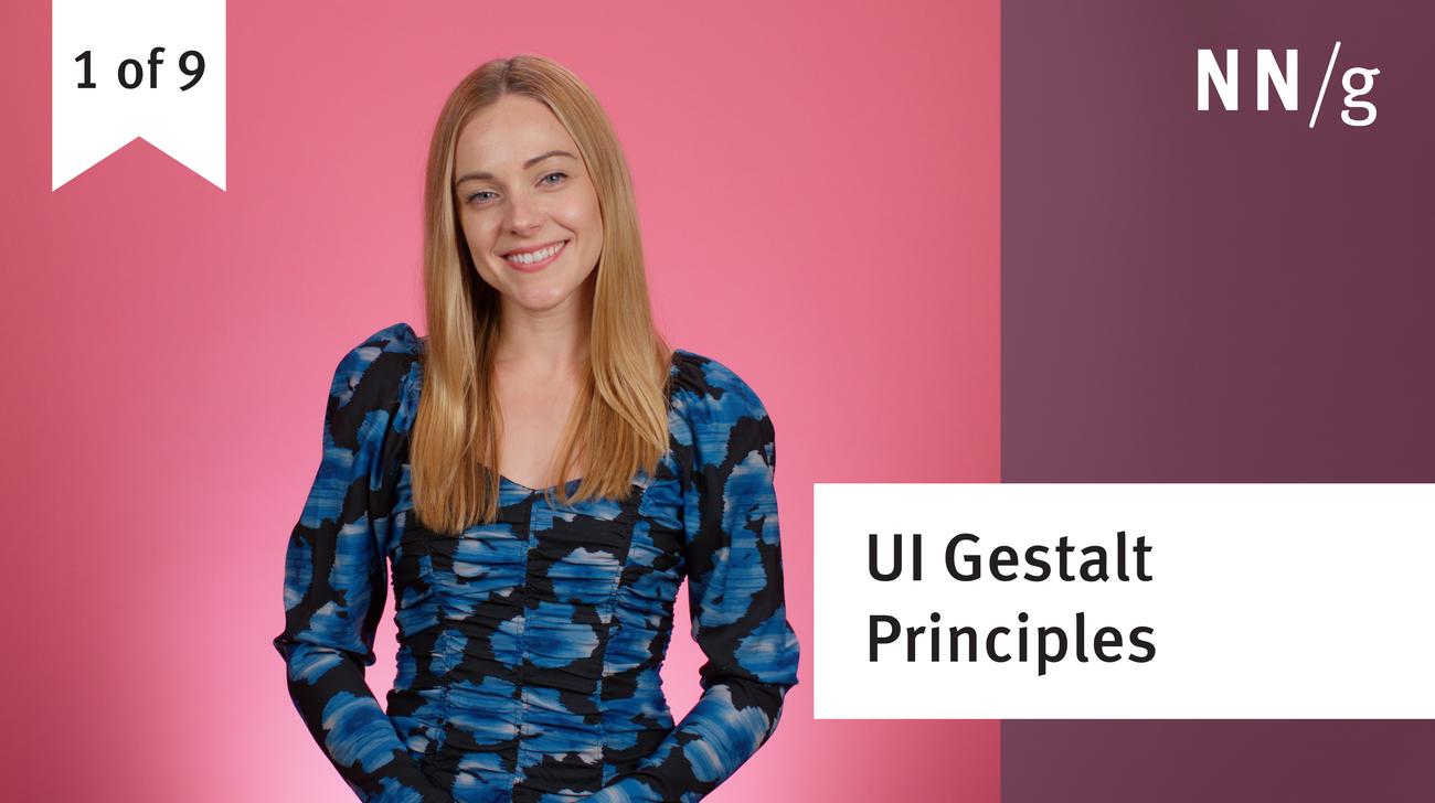 Gestalt Principles Law Of Gestalt (6 Visual Perception Principles In