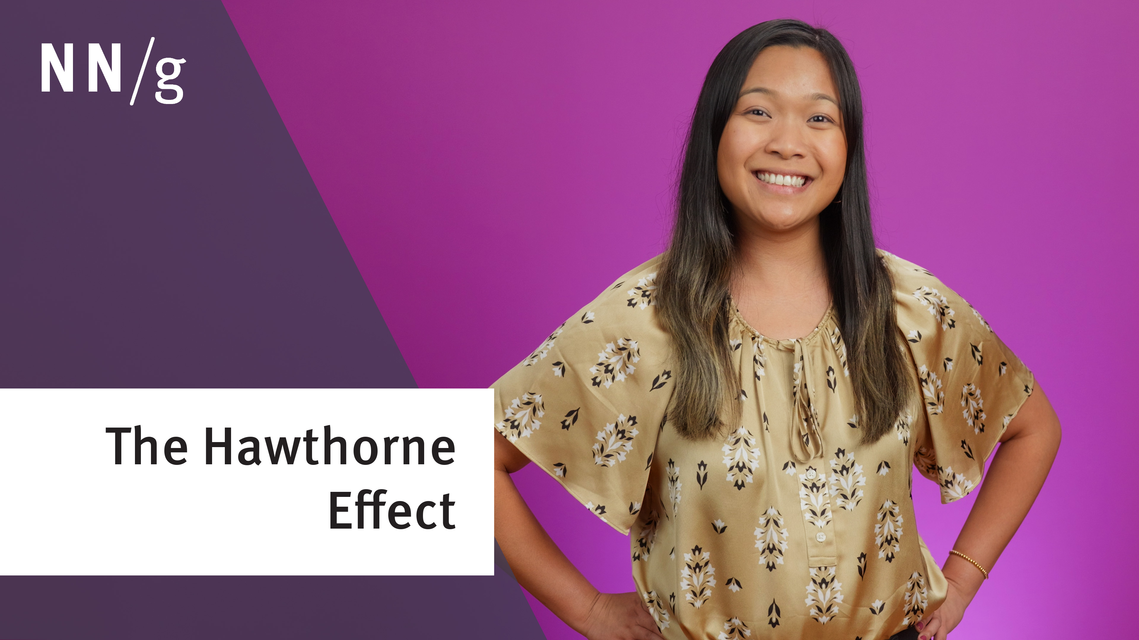 The Hawthorne Effect: 5 Guidelines to Avoid it (Video) - NN/G