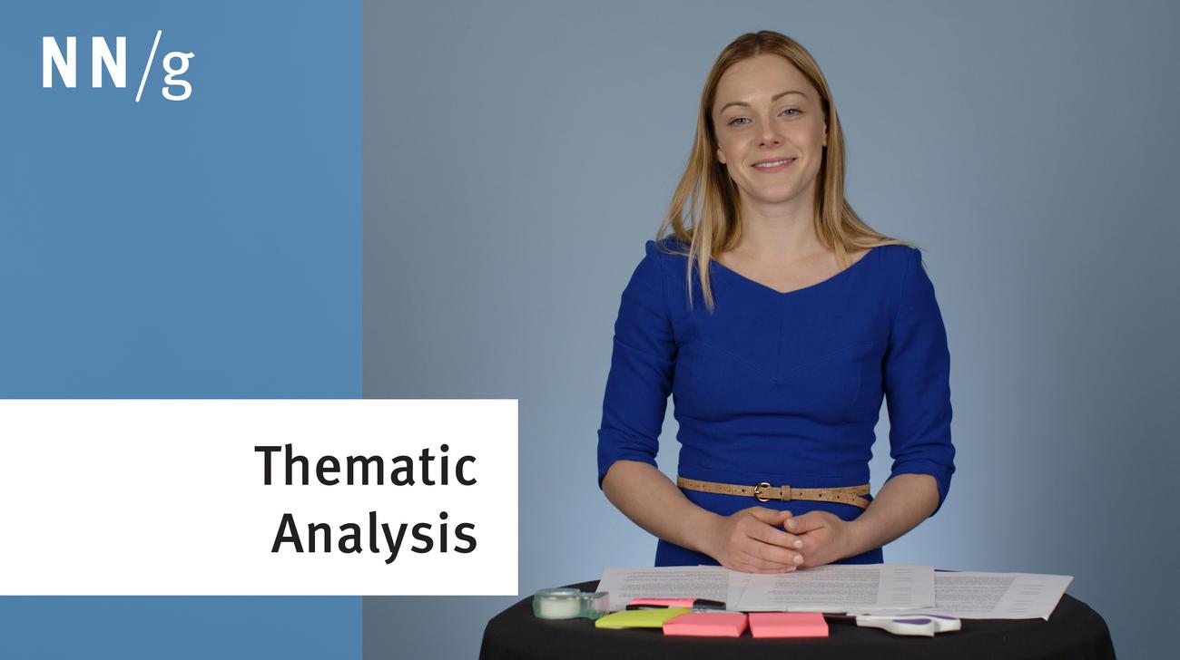 How to Analyze Qualitative Data from UX Research: Thematic Analysis