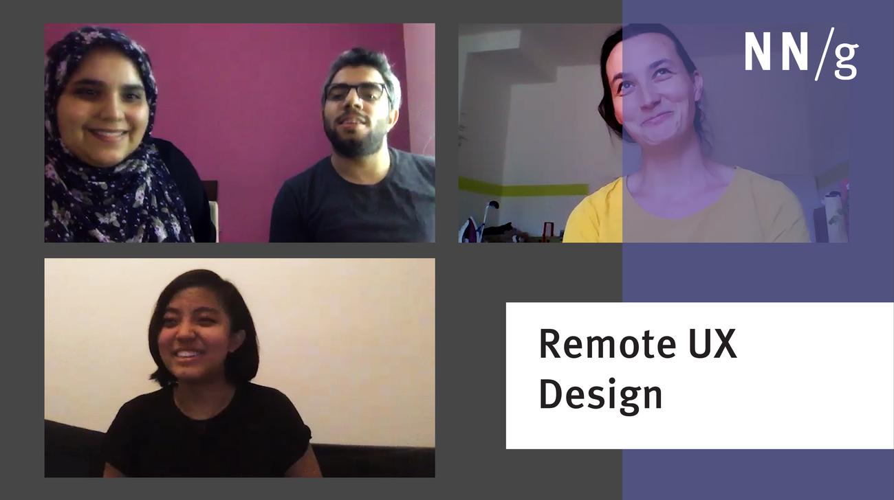 Remote UX Work: Guidelines and Resources