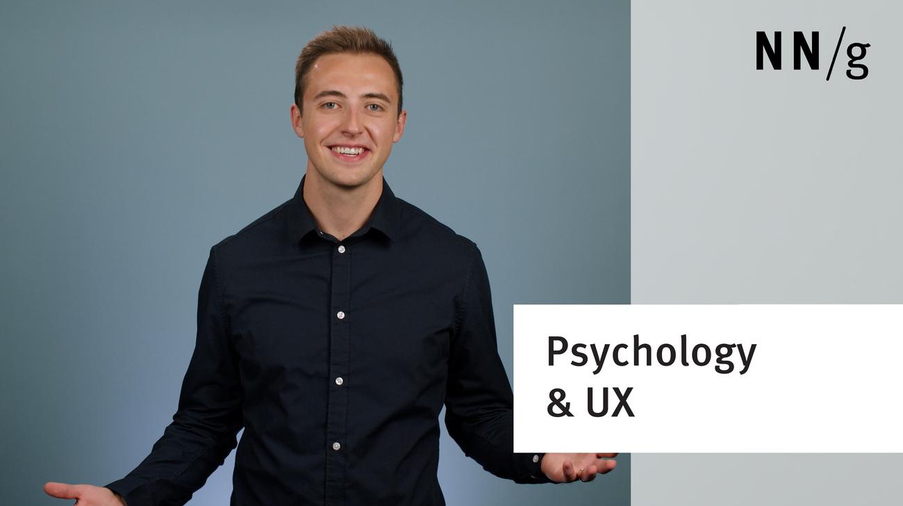 Psychology for UX: Study Guide - NN/G