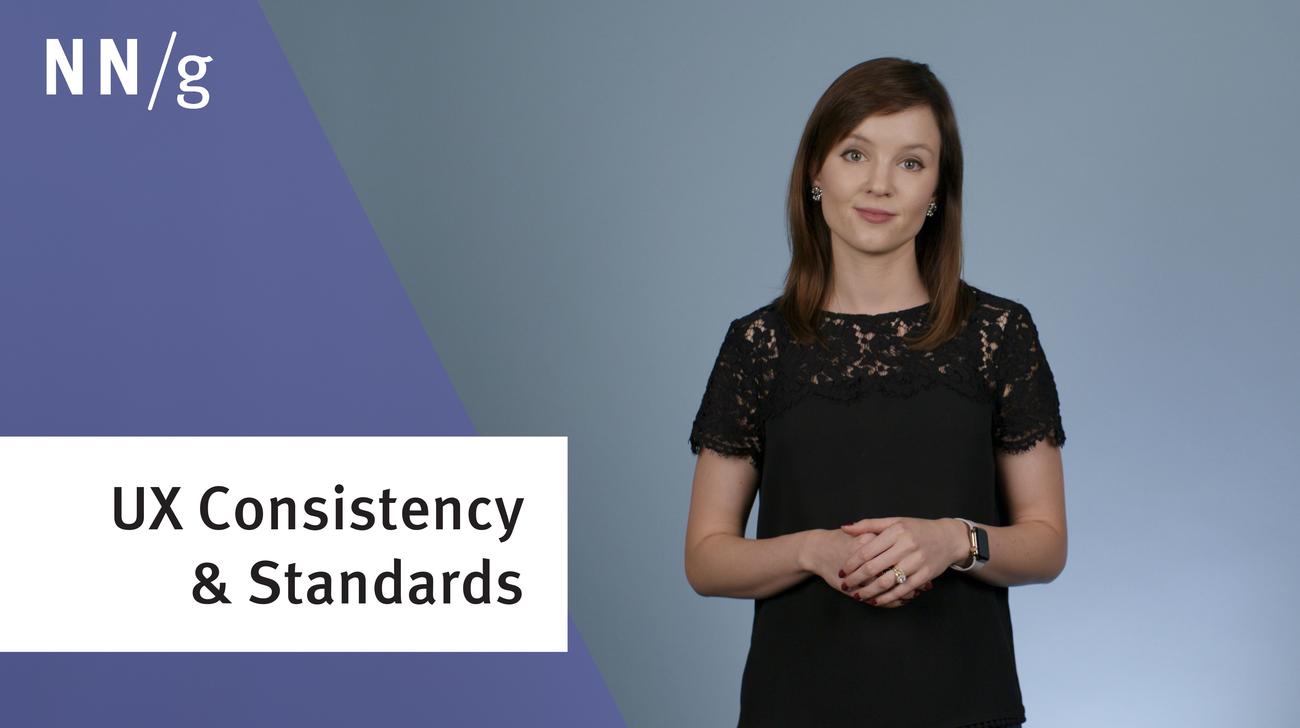 Maintain Consistency and Adhere to Standards (Usability Heuristic #4 ...