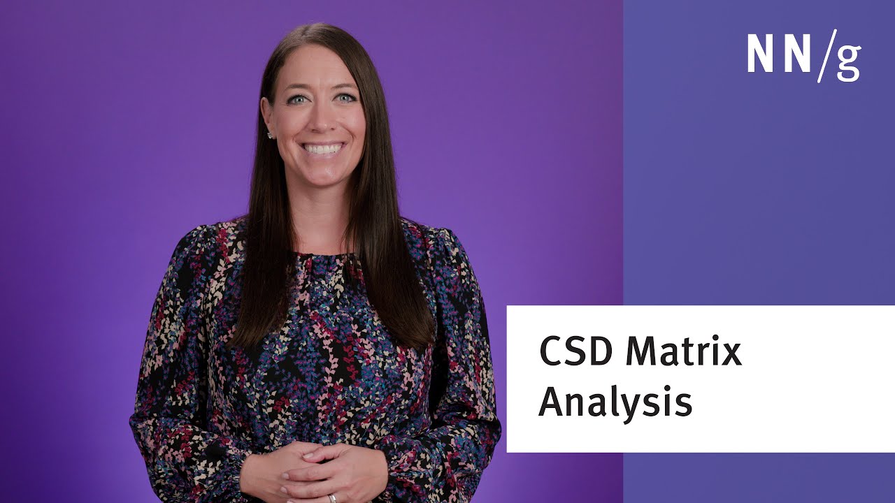 Using A Csd Matrix In Discovery Video Nn G