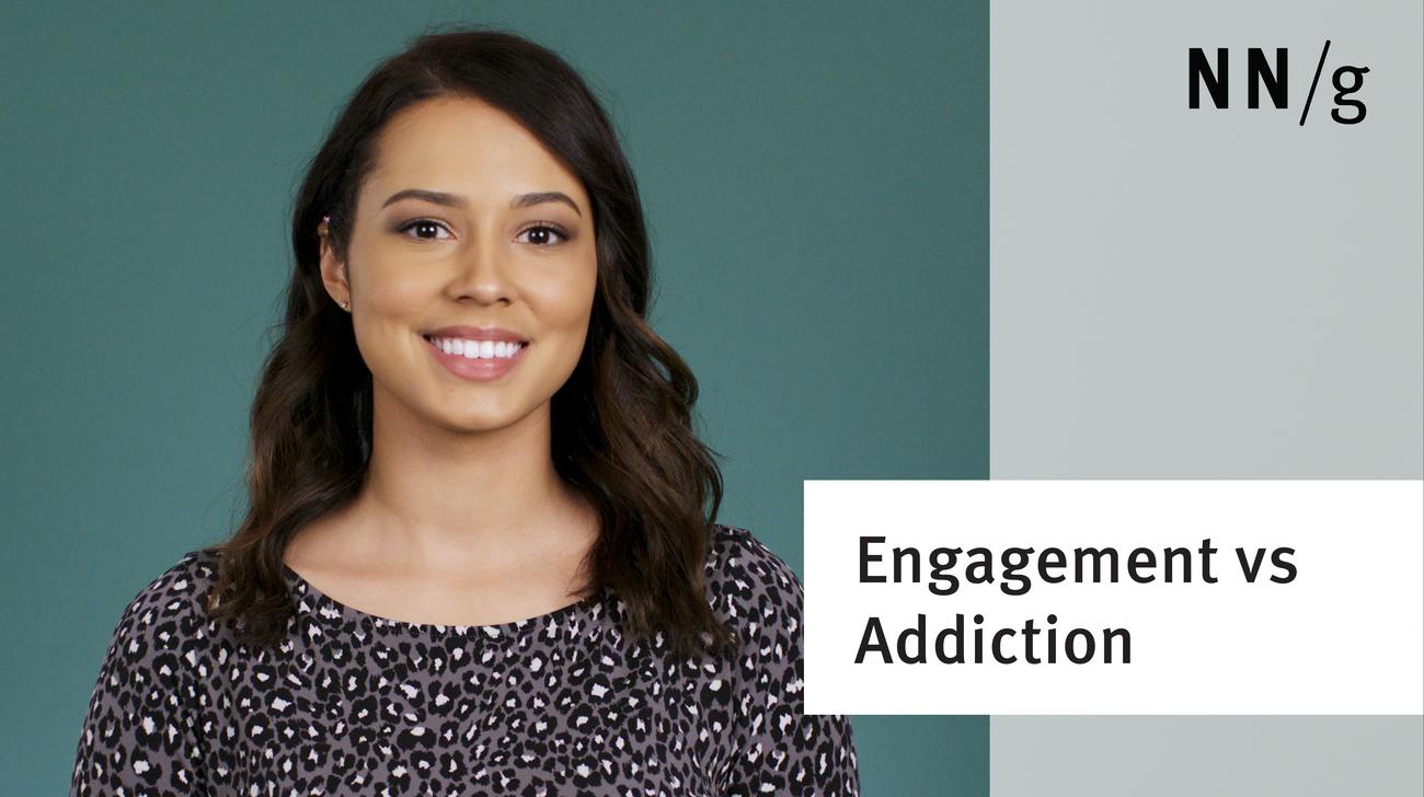 Video Game Engagement vs Addiction (Video) - NN/G