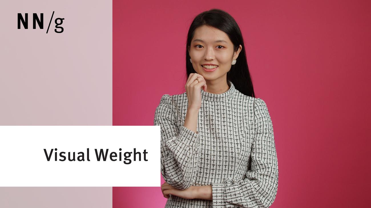 Visual Design Articles, Videos, Reports, and Training Courses - NN/g