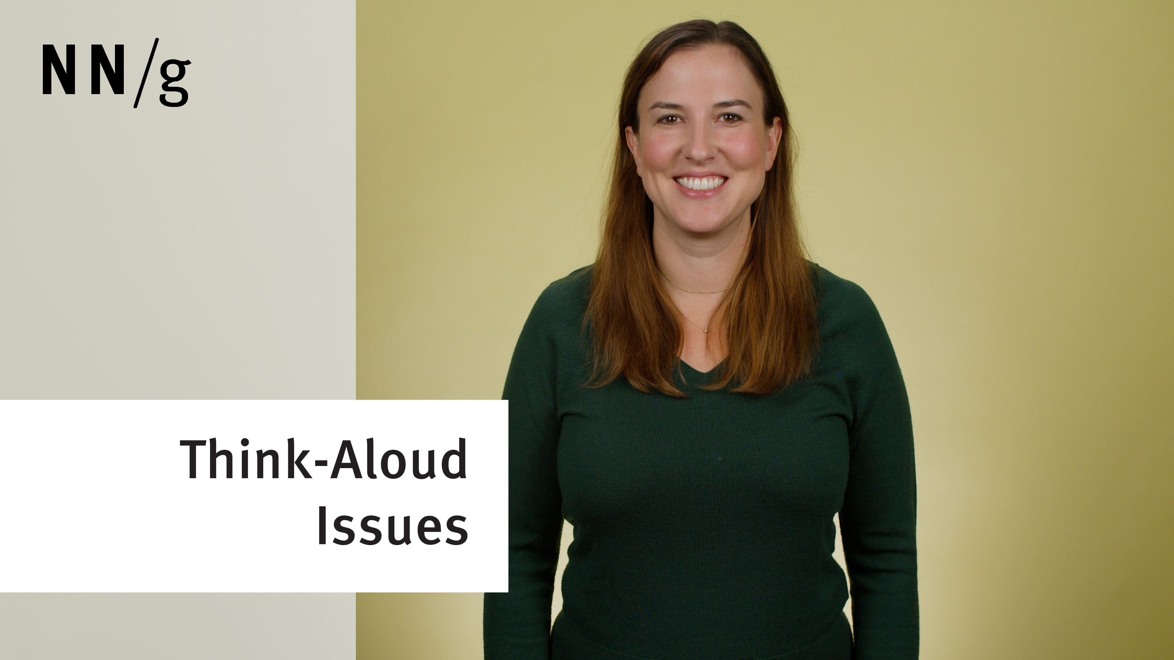 When Thinking Aloud Fails (Video)