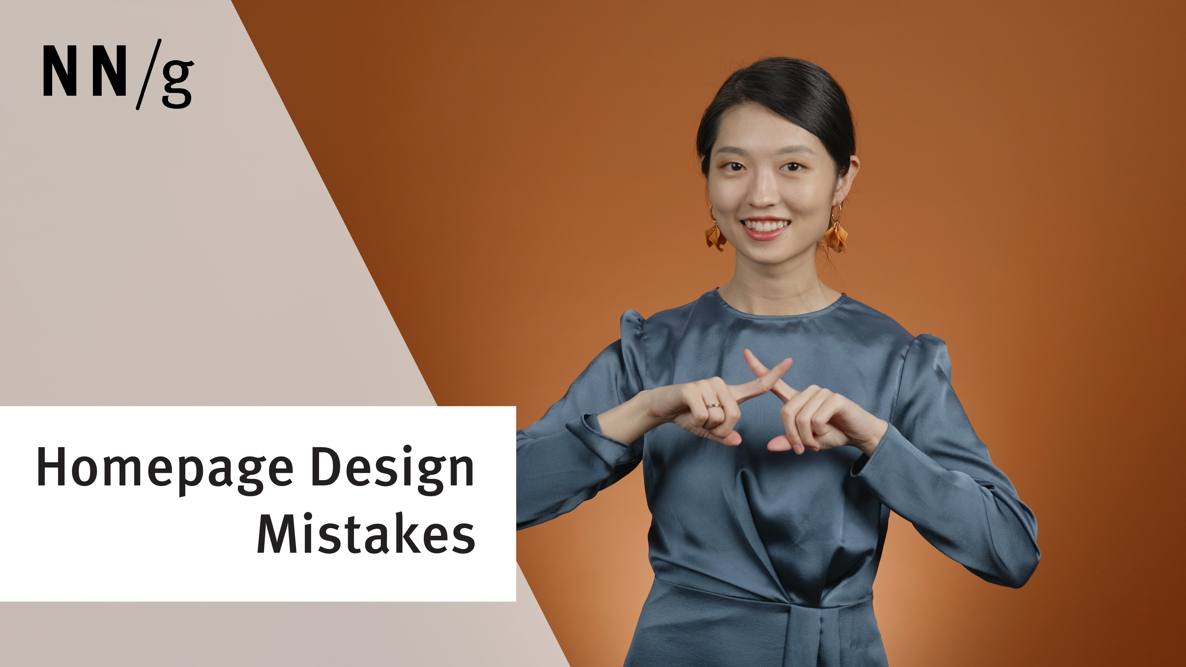 Homepage Design 4 Common Mistakes Video Nn G