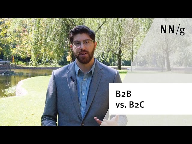 B2b Vs B2c Websites Video Nn G