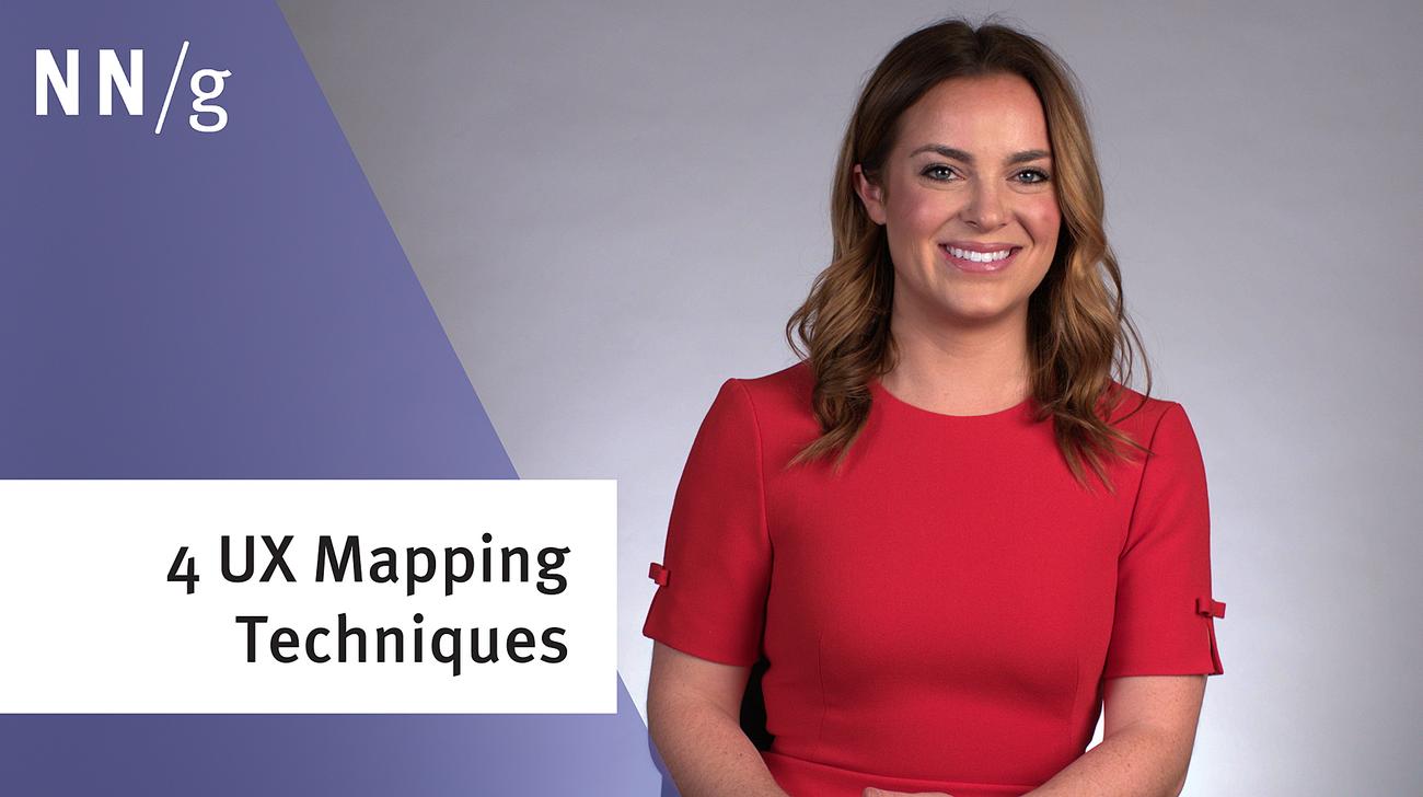 UX Mapping Methods: When to Use Which (Video) - NN/g UX Mapping Methods: When to Use Which (Video) - NN/g